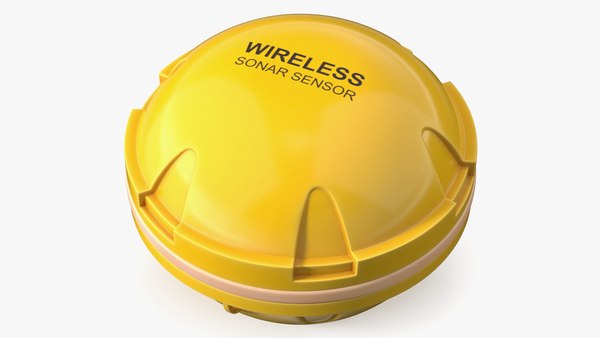Modelo 3d Sensor De Sonar Para Peces Flotantes Amarillo Turbosquid 2410942