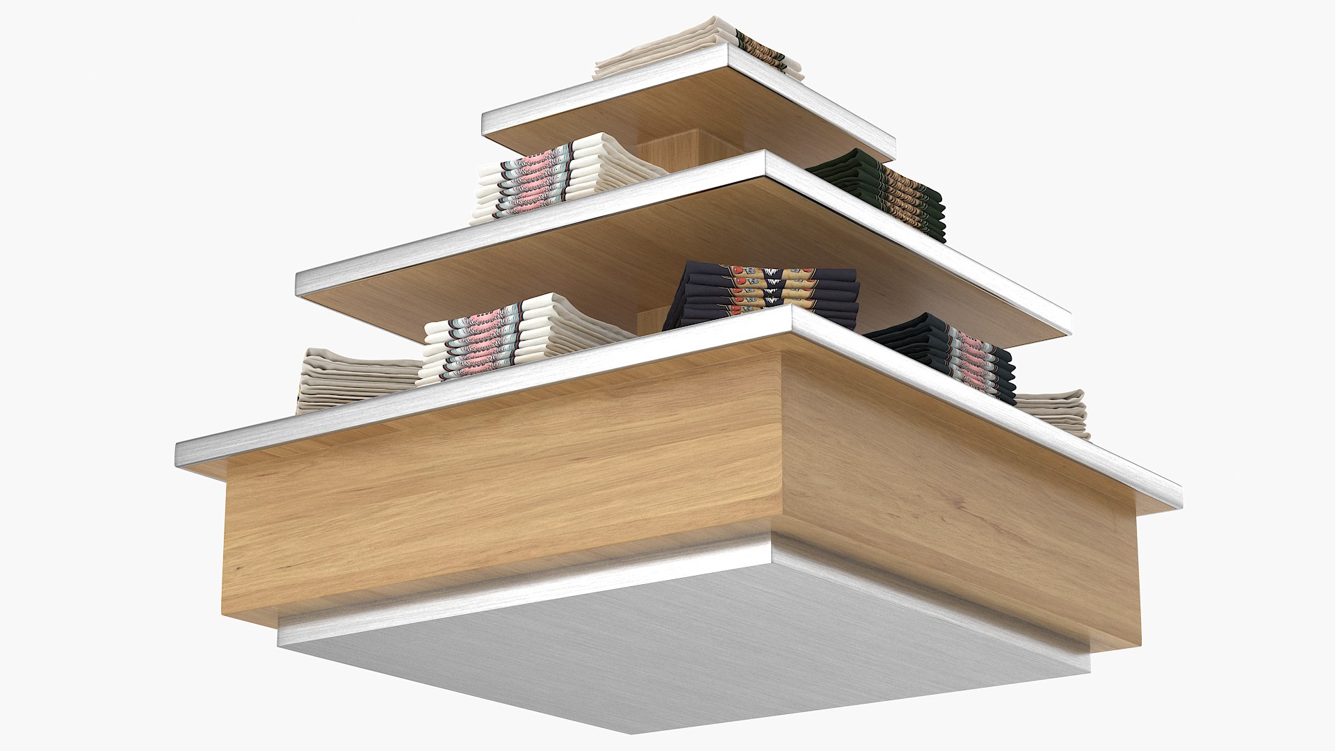 T-Shirt Pyramid Display 3 Model - TurboSquid 2000984