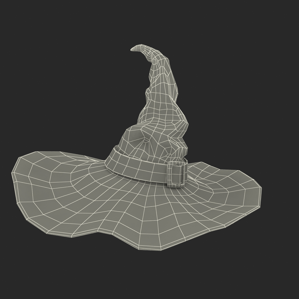 witch hat c4d