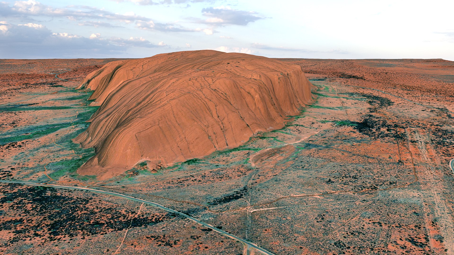 Uluru-Ayers Rock Australia 3D model - TurboSquid 2074932