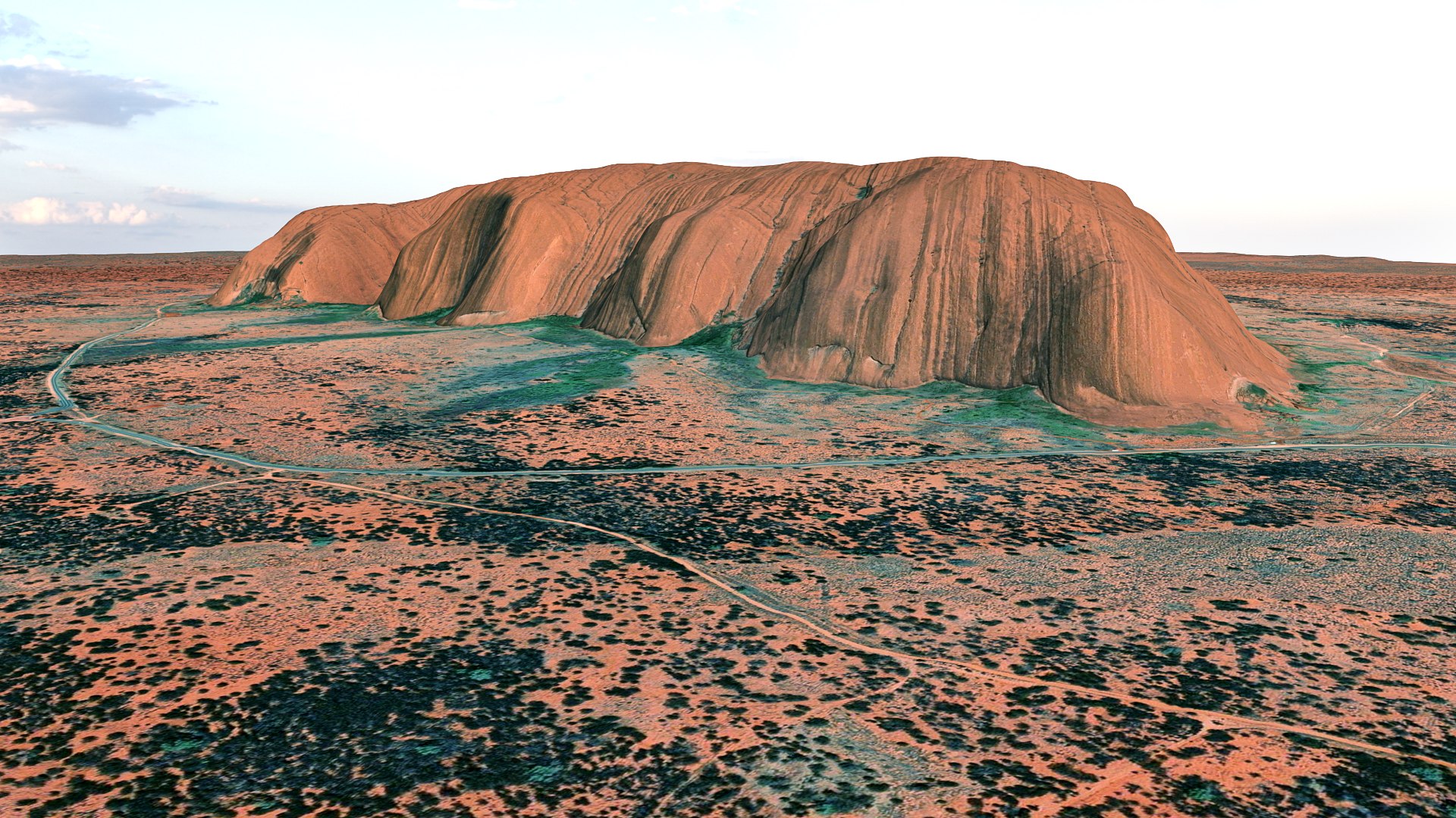 Uluru-Ayers Rock Australia 3D Model - TurboSquid 2074932