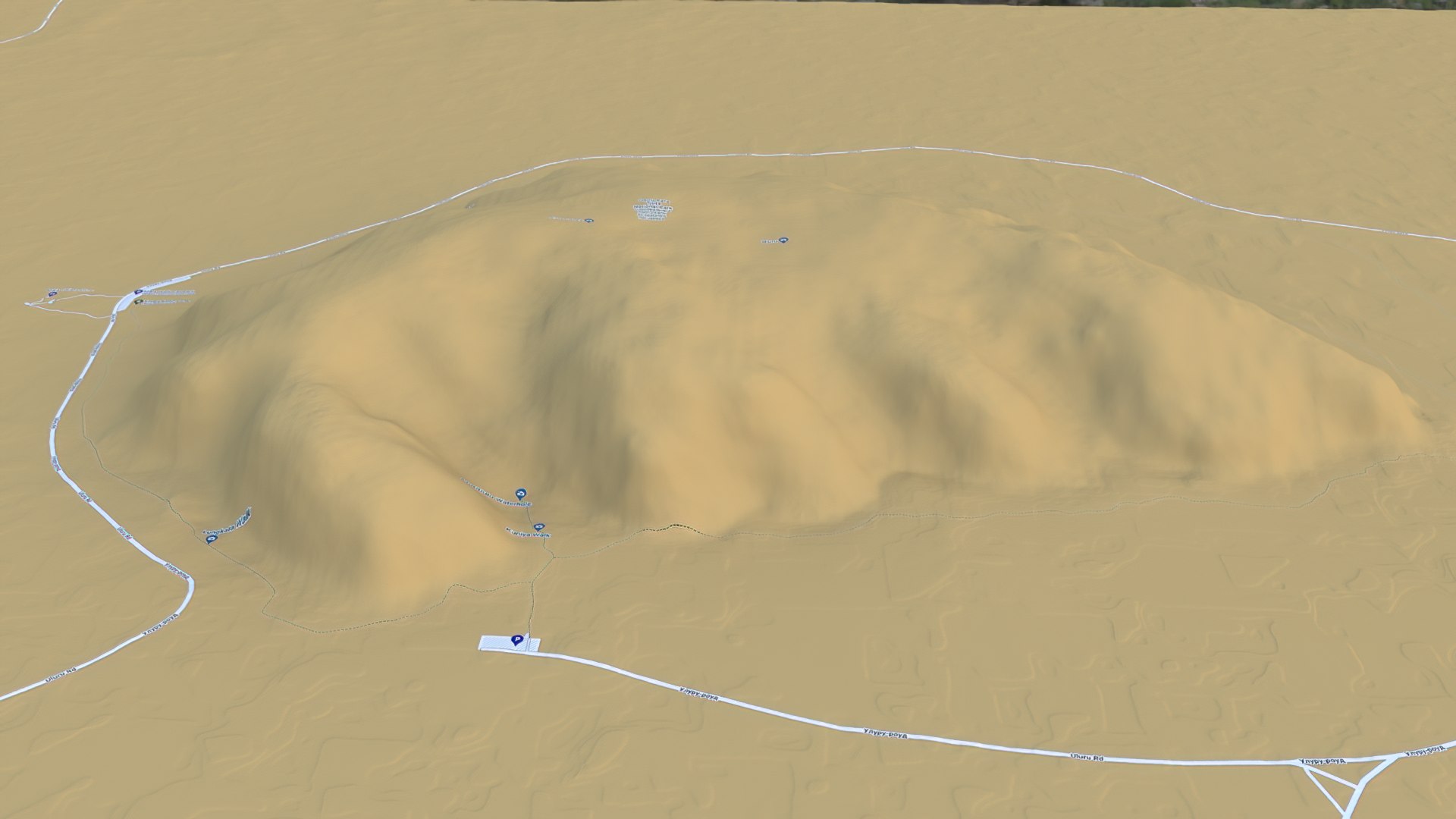 Uluru-Ayers Rock Australia 3D model - TurboSquid 2074932