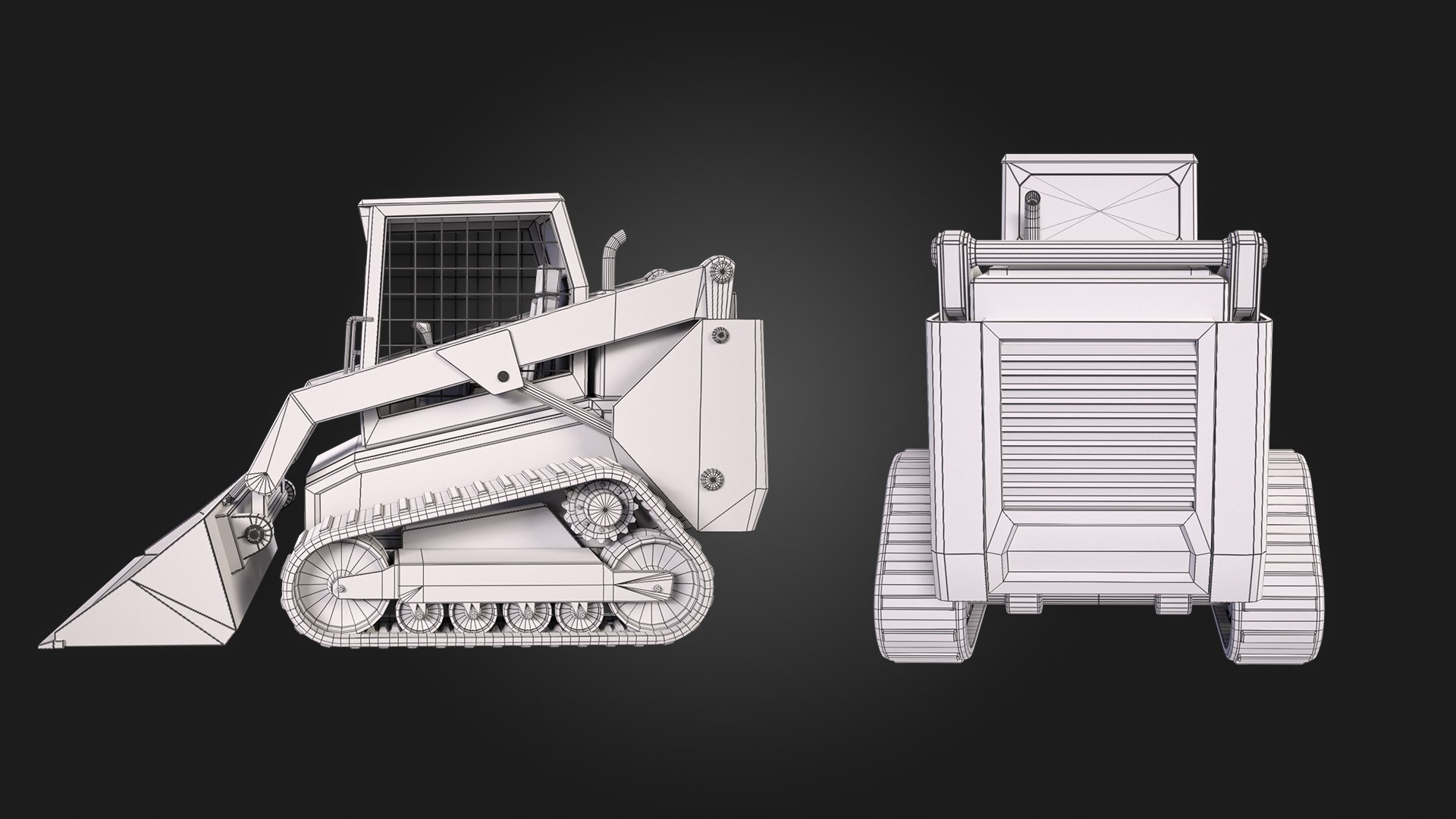 3D Model Mini Loader - TurboSquid 2258481
