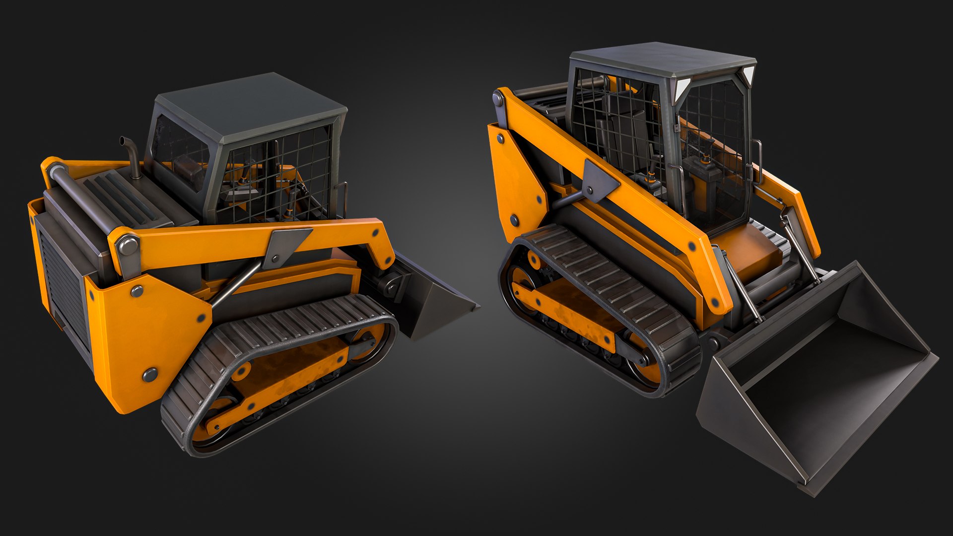 3D Model Mini Loader - TurboSquid 2258481