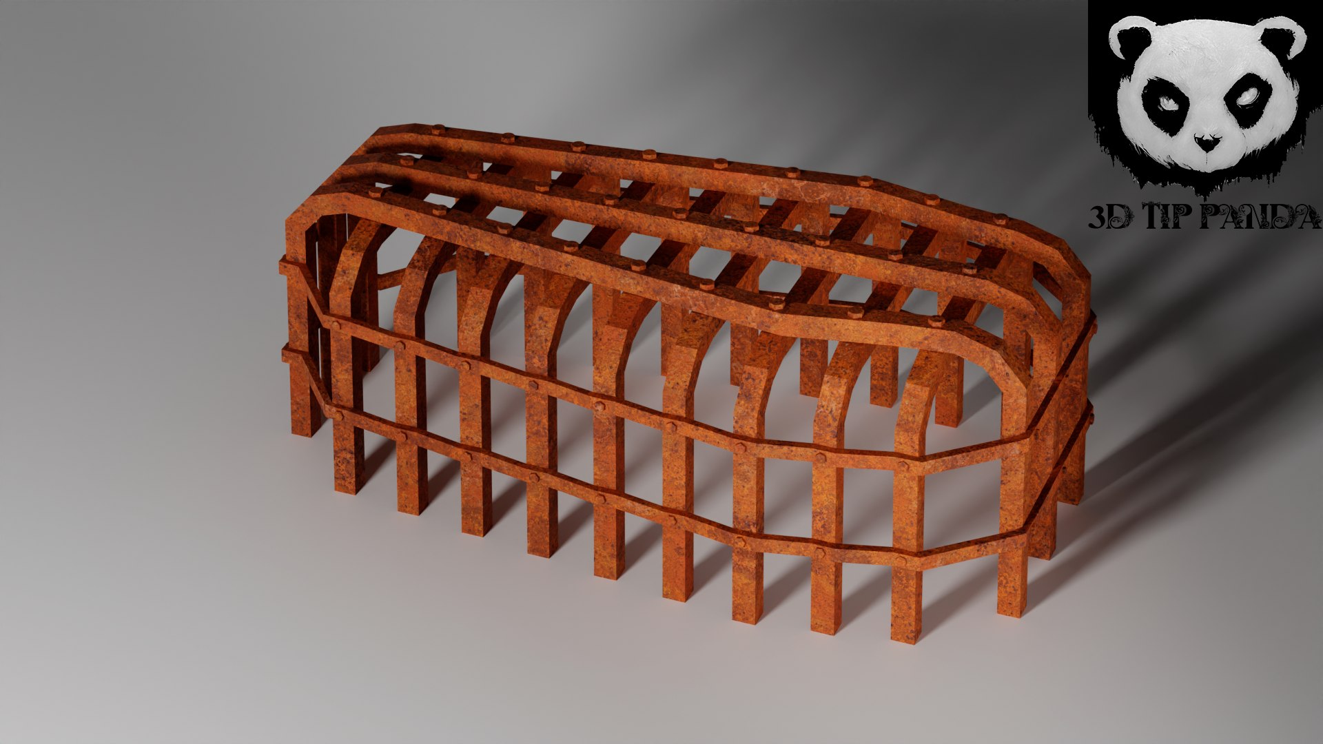 3D Model Metal Tomb - TurboSquid 2142496