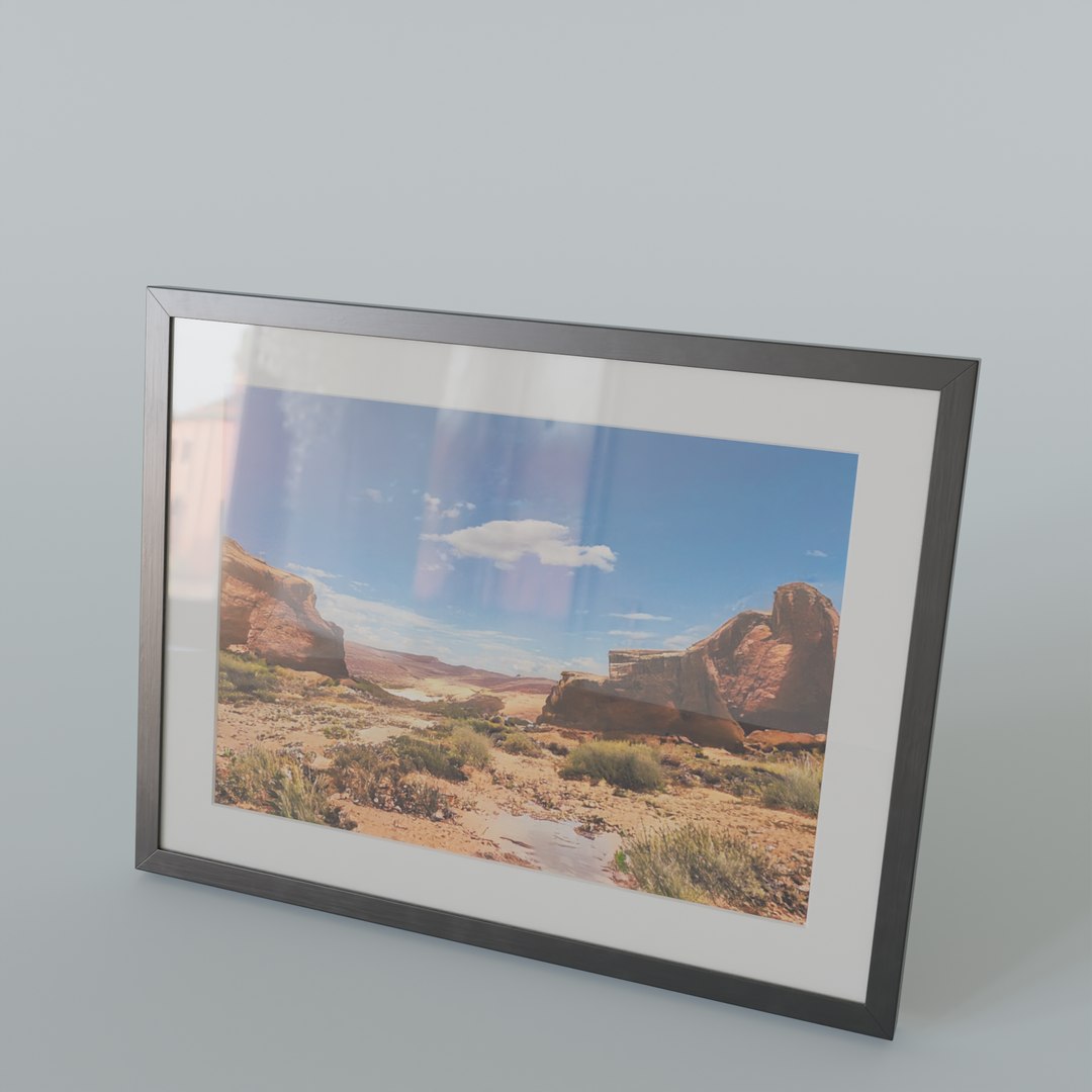 3D Model Picture Frame - TurboSquid 1893270