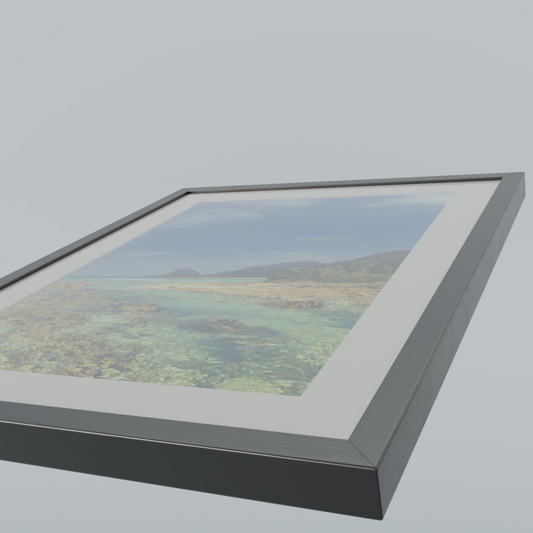 3D Model Picture Frame - TurboSquid 1893270