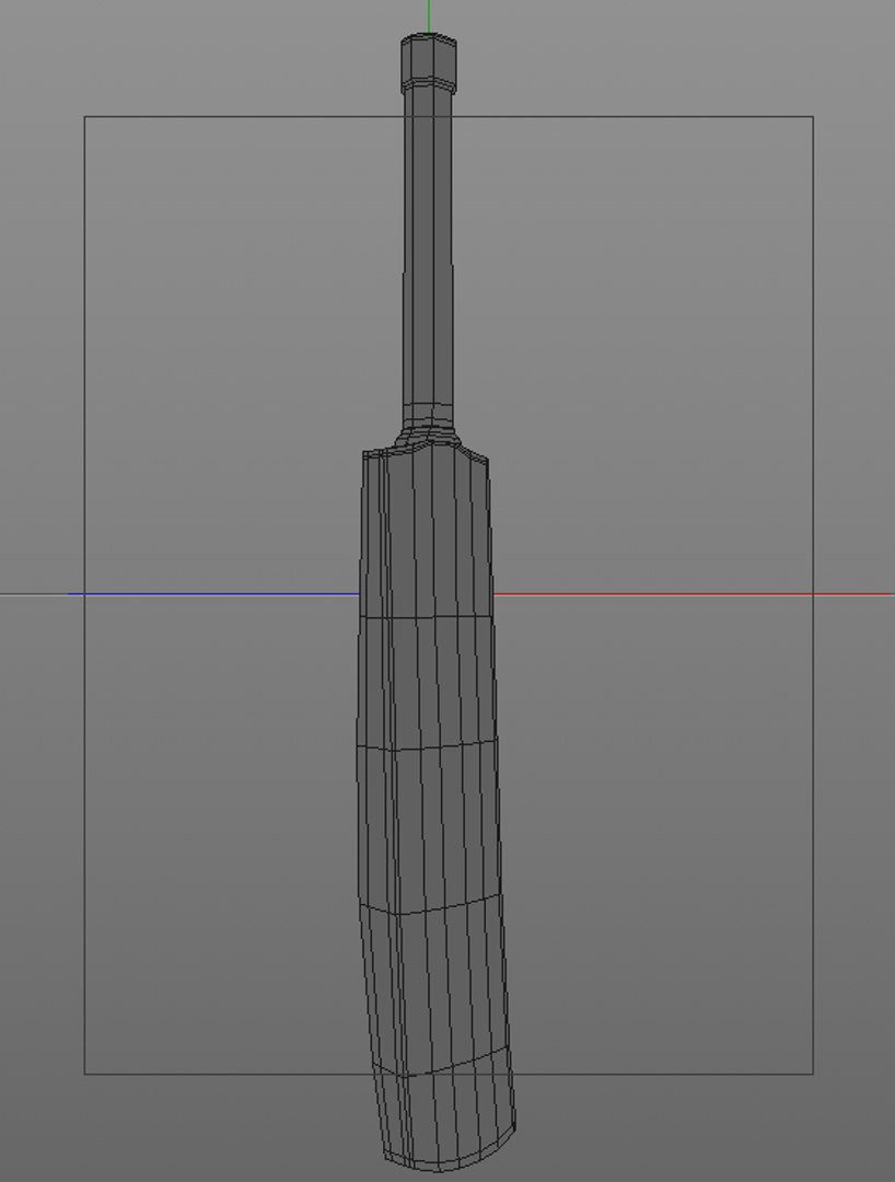 Generic Cricket Bat 3D Model - TurboSquid 1232817