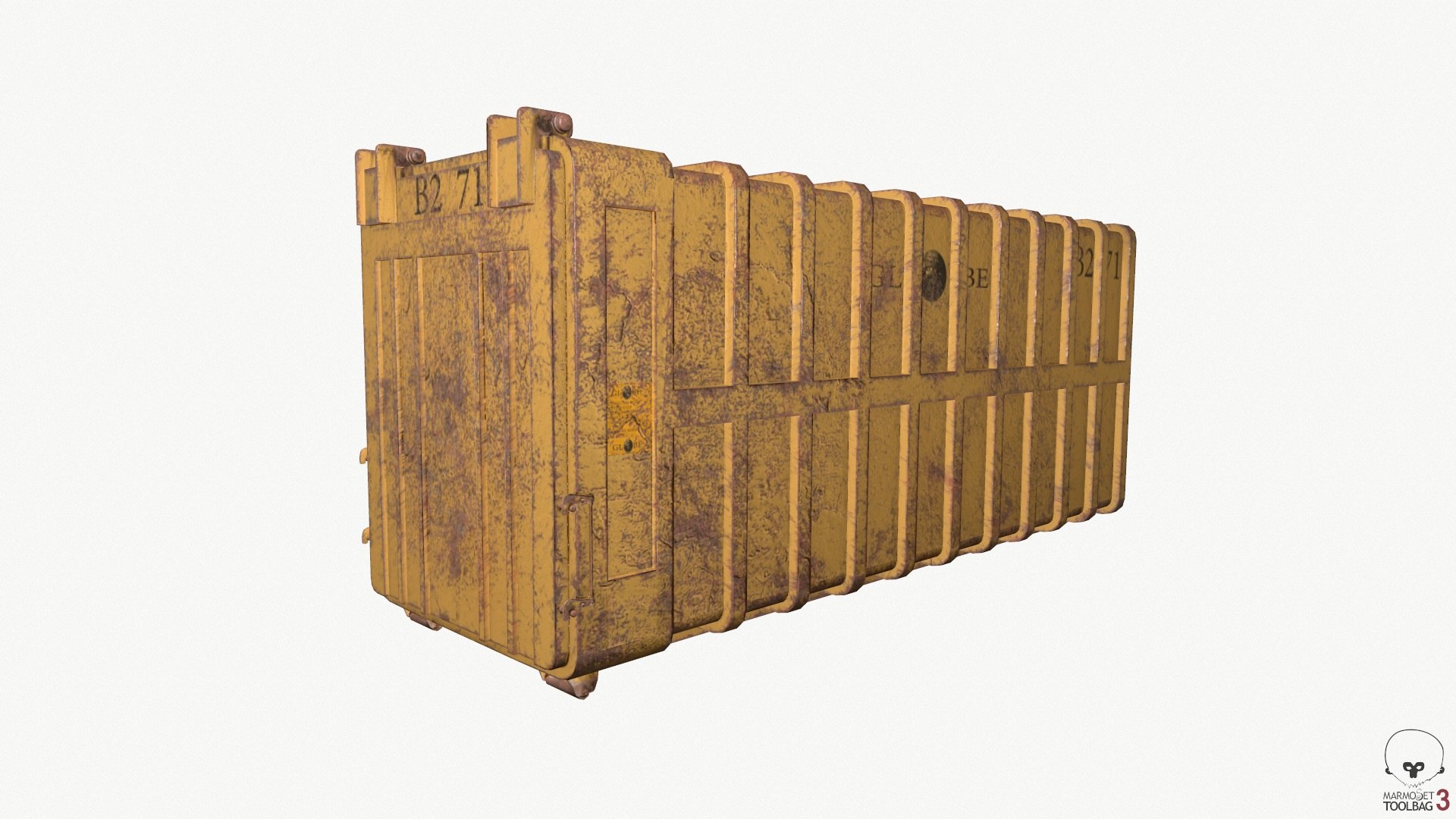 Container Rusty 3D Model - TurboSquid 1271371