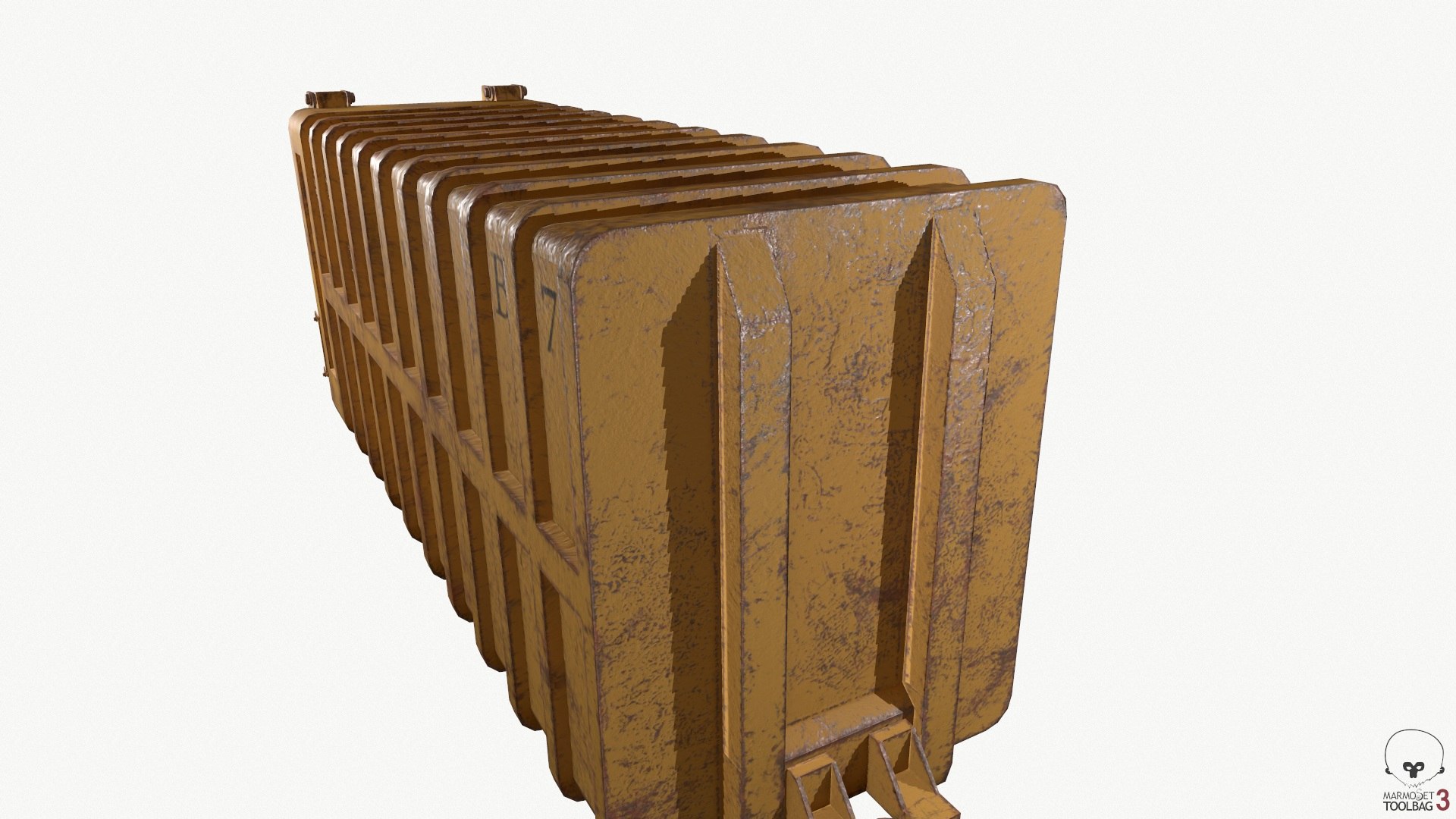Container Rusty 3D Model - TurboSquid 1271371