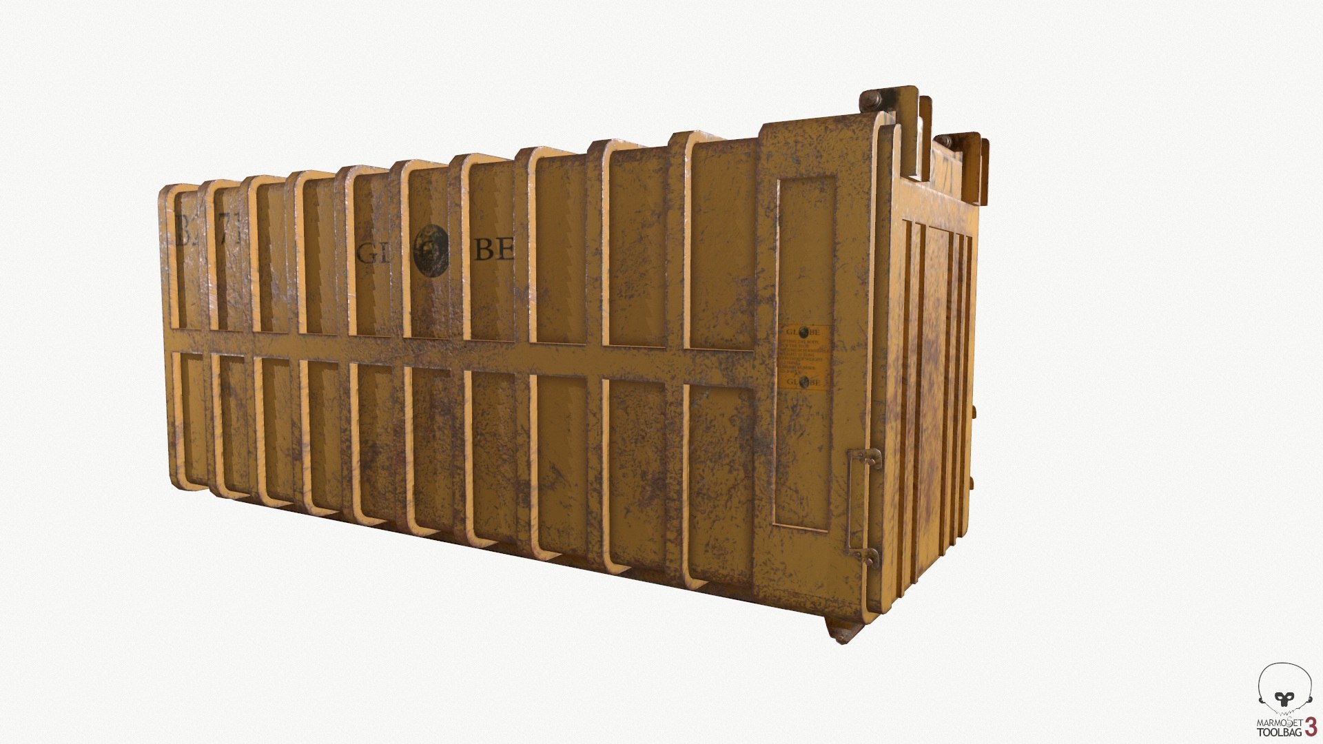 Container Rusty 3D Model - TurboSquid 1271371
