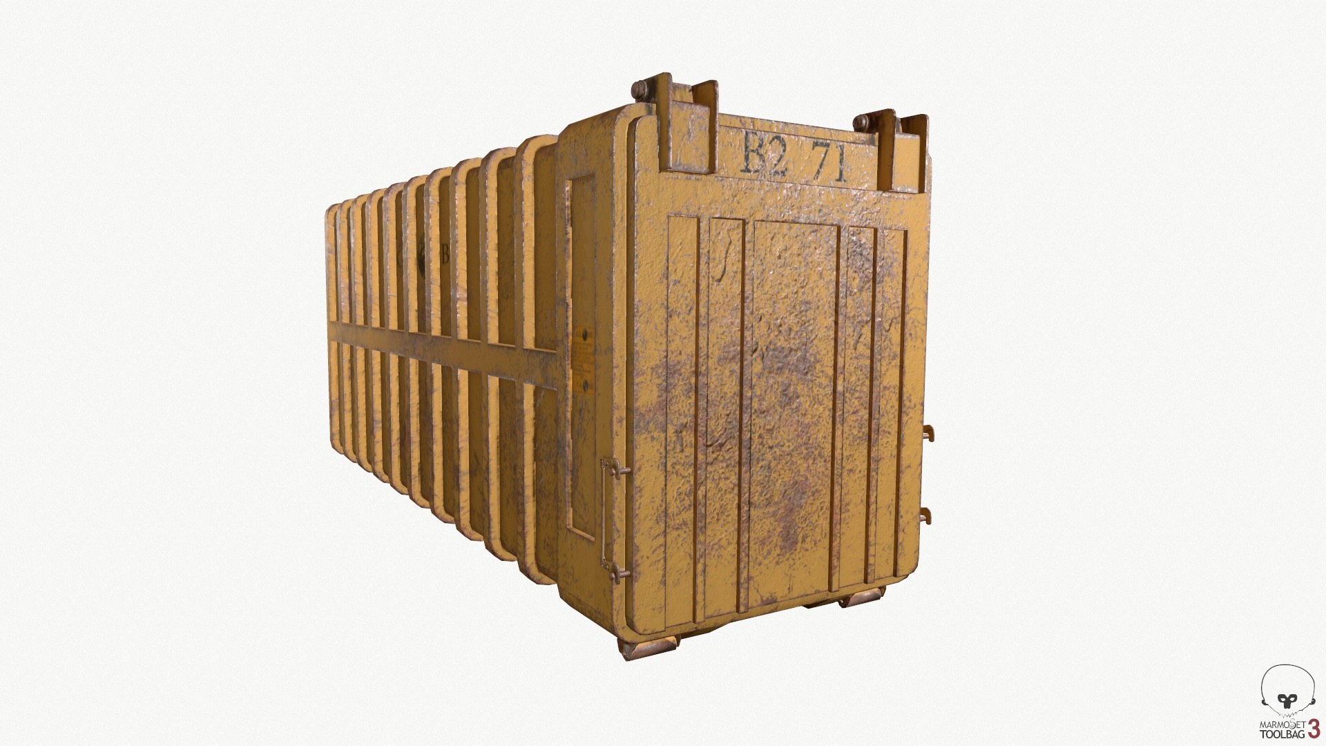 Container Rusty 3D Model - TurboSquid 1271371