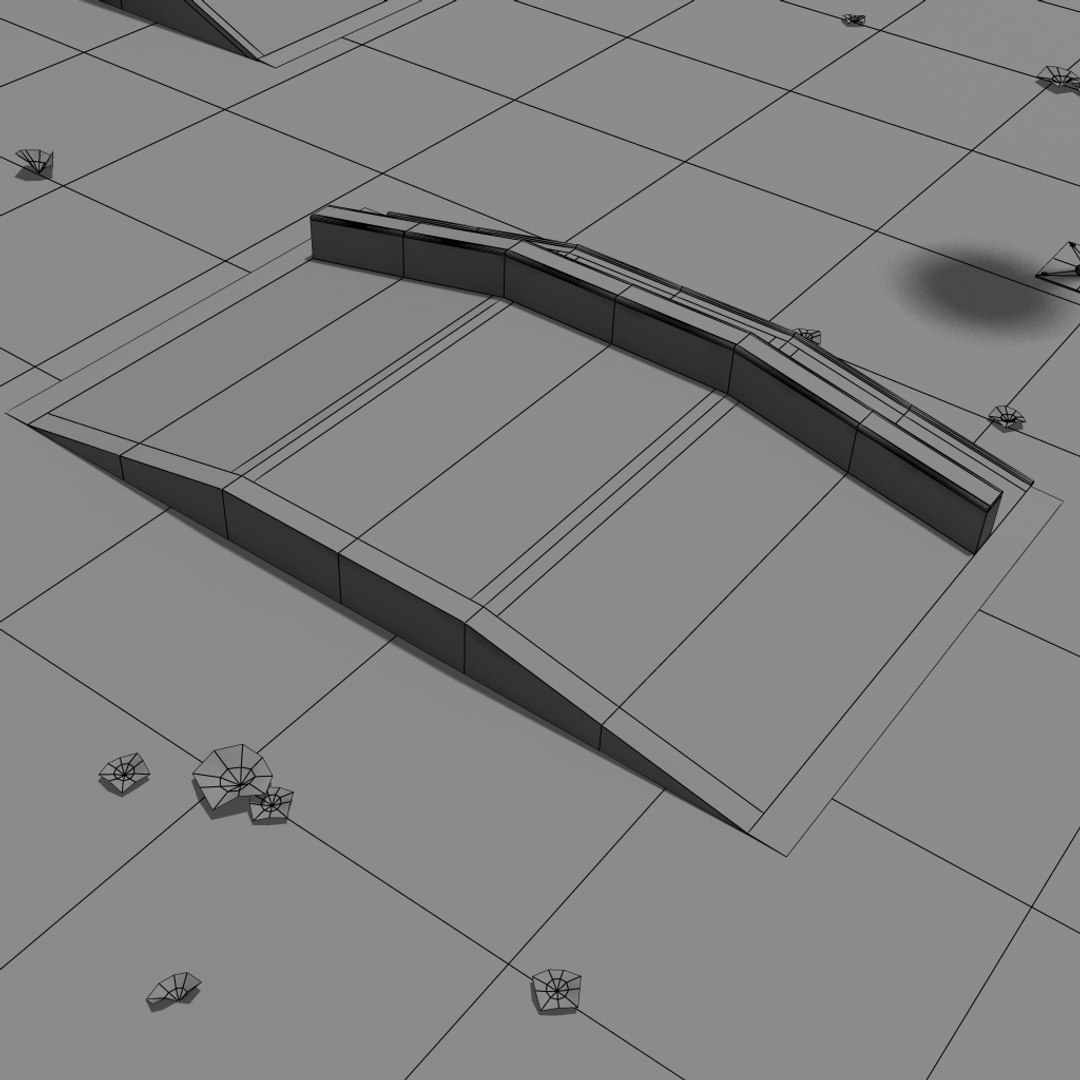 Halfpipe Coz111107 3d Model