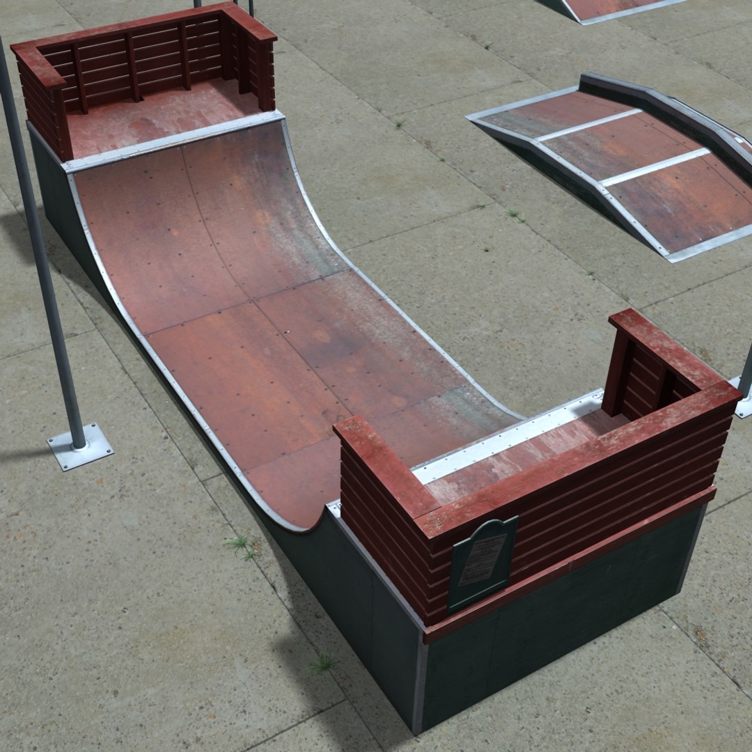 Halfpipe Coz111107 3d Model