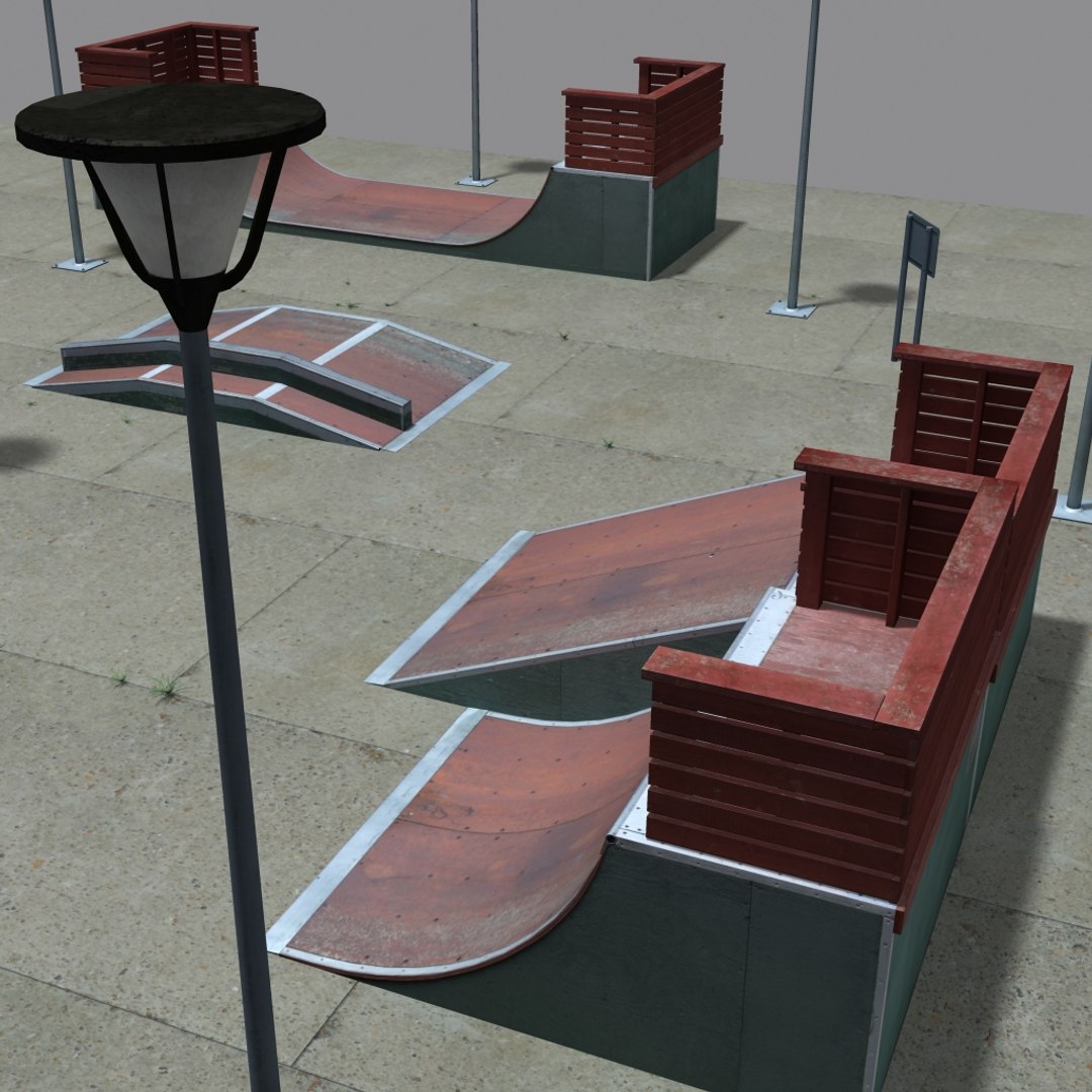 Halfpipe Coz111107 3d Model