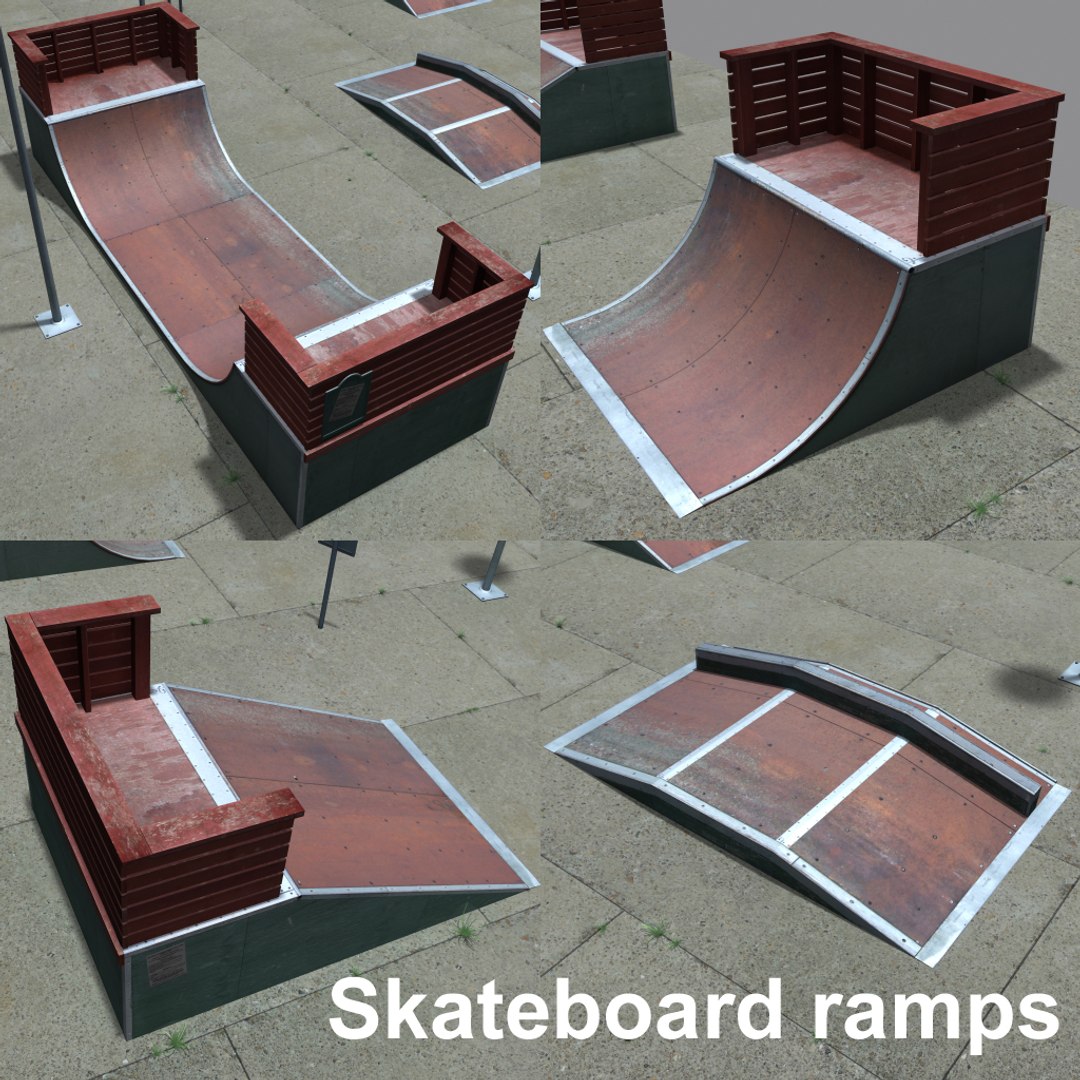 Halfpipe Coz111107 3d Model