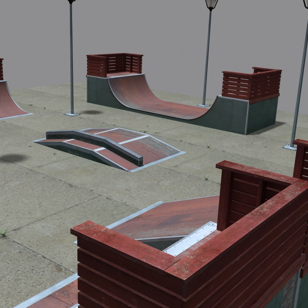 Halfpipe Coz111107 3d Model