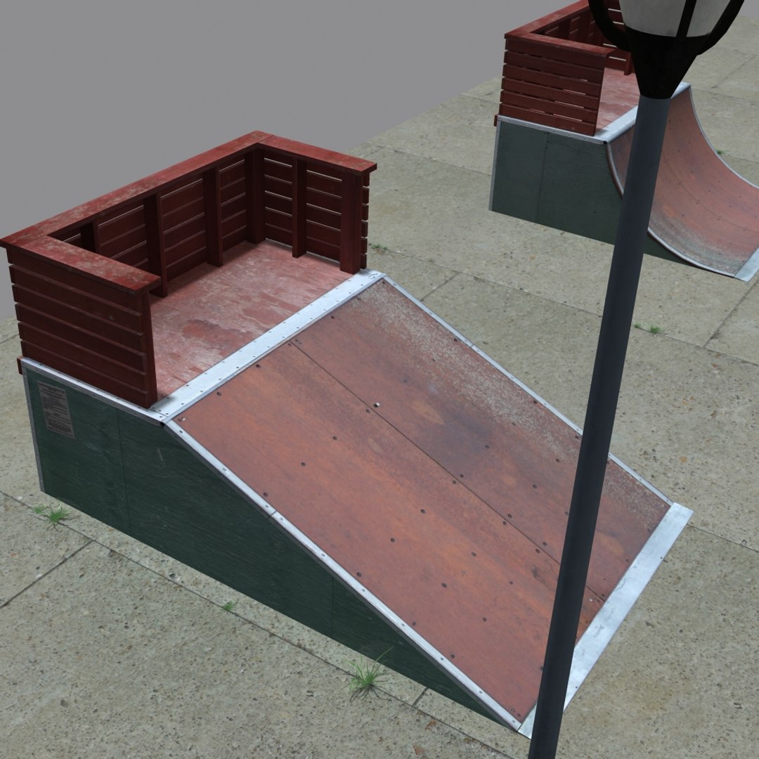 Halfpipe Coz111107 3d Model