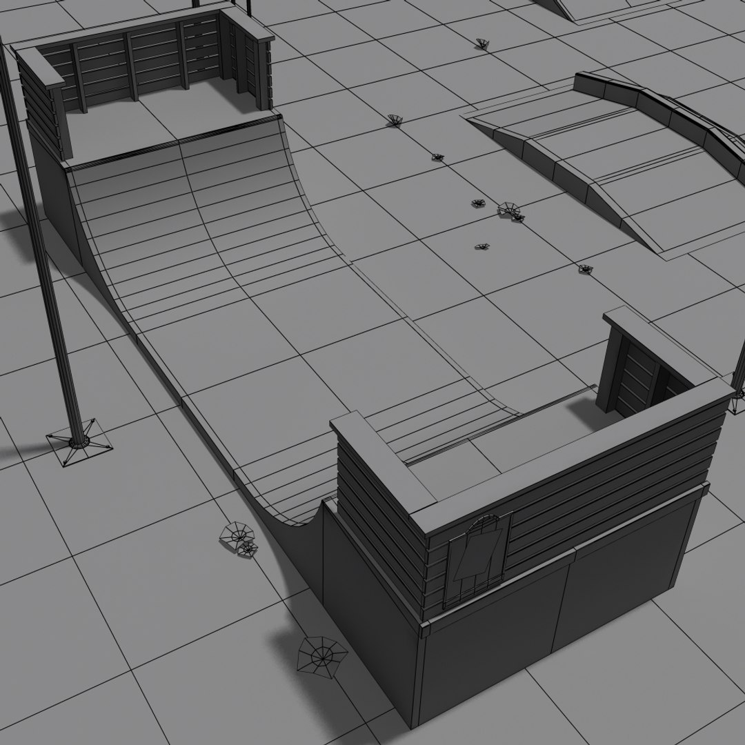 Halfpipe Coz111107 3d Model