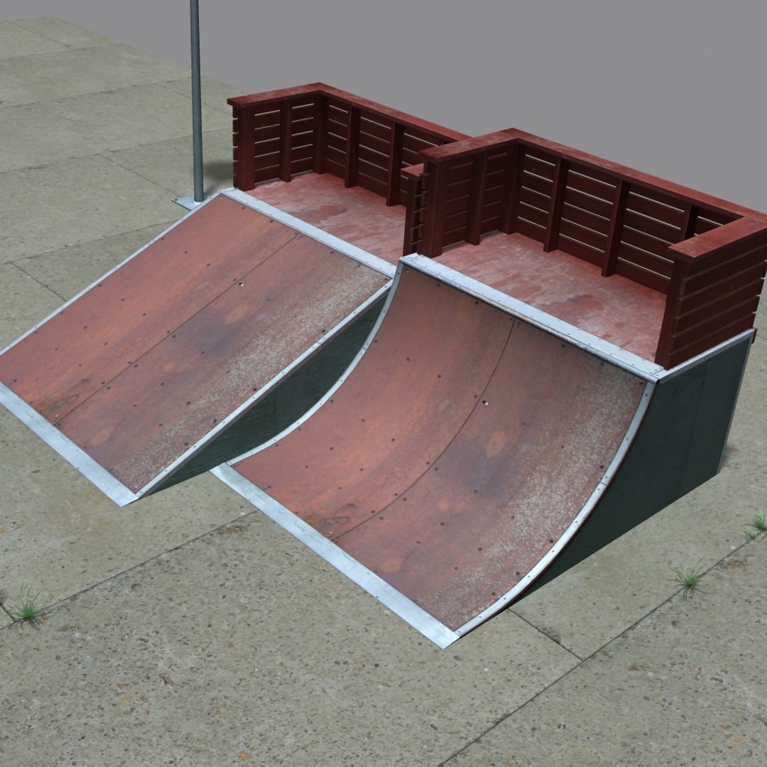 Halfpipe Coz111107 3d Model
