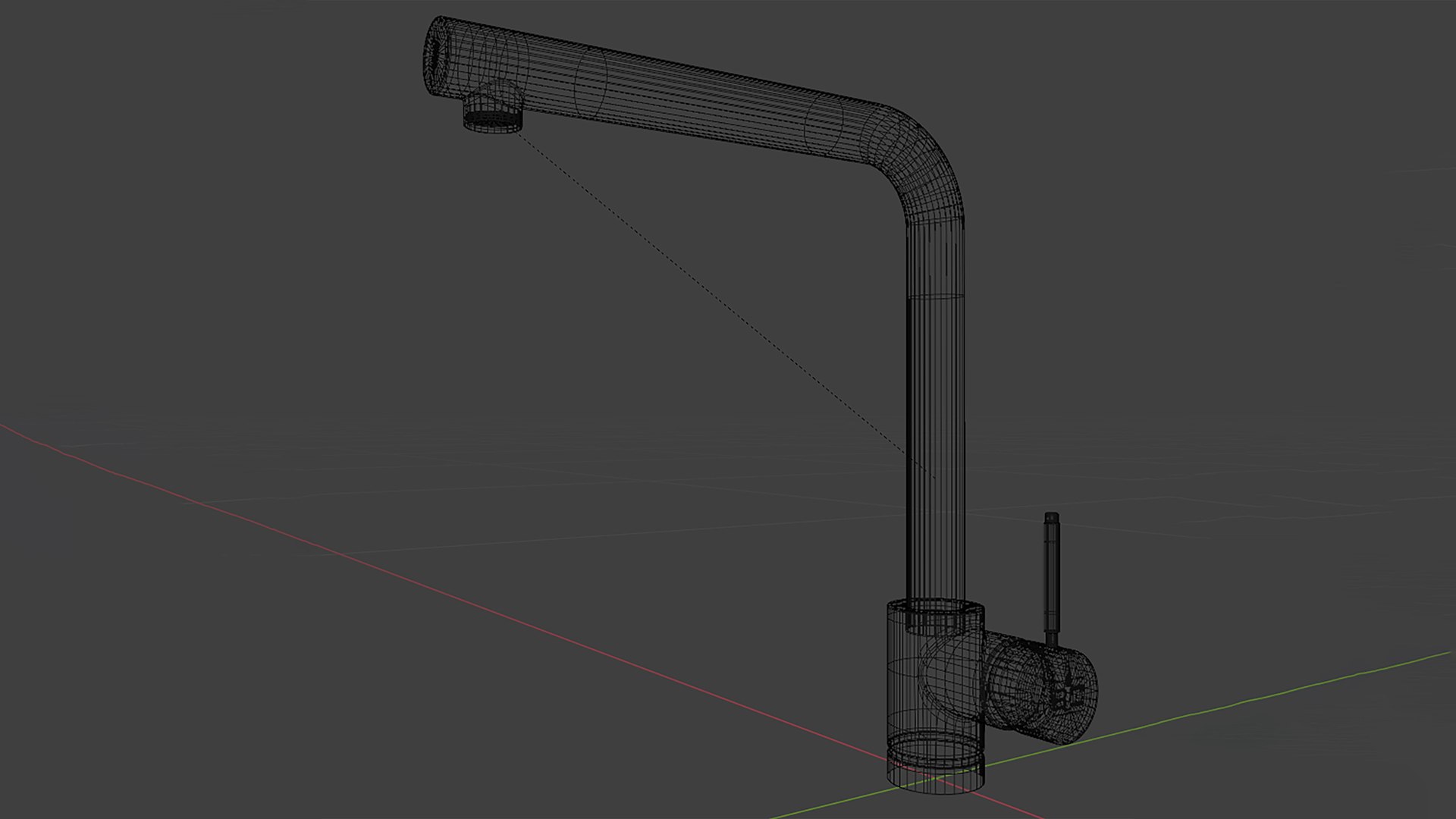 3D BCTAP-A1 Kitchen Faucet Model - TurboSquid 2222357