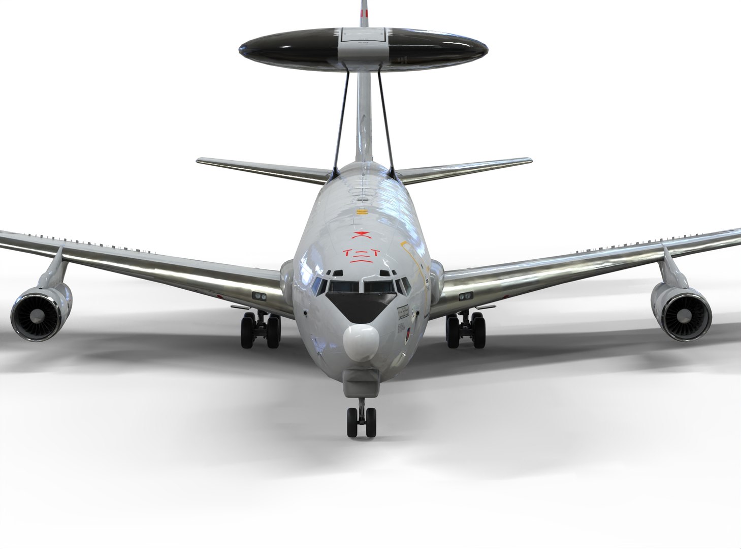 3D Boeing E-3 Sentry AWACS - TurboSquid 2183929