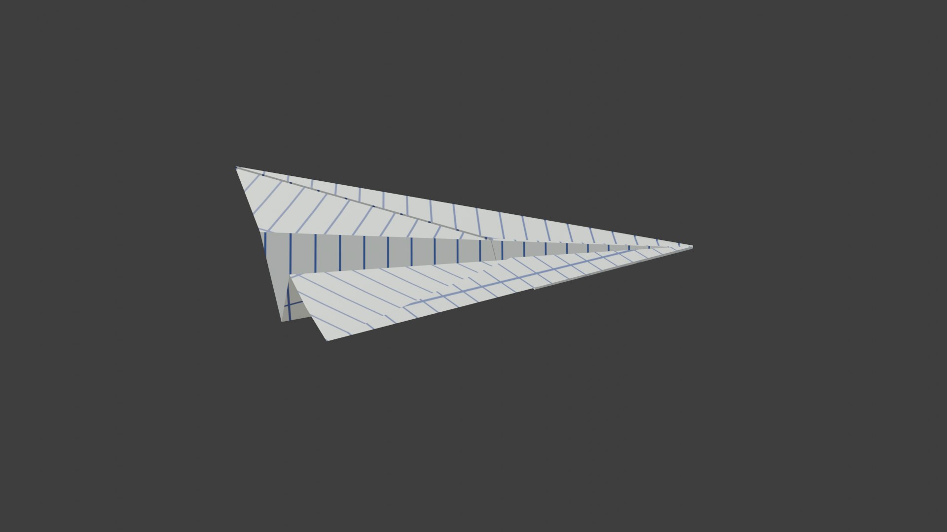 Paper Plane 3D - TurboSquid 1771768