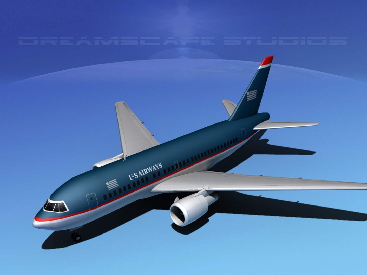 3d Boeing 767 767-100