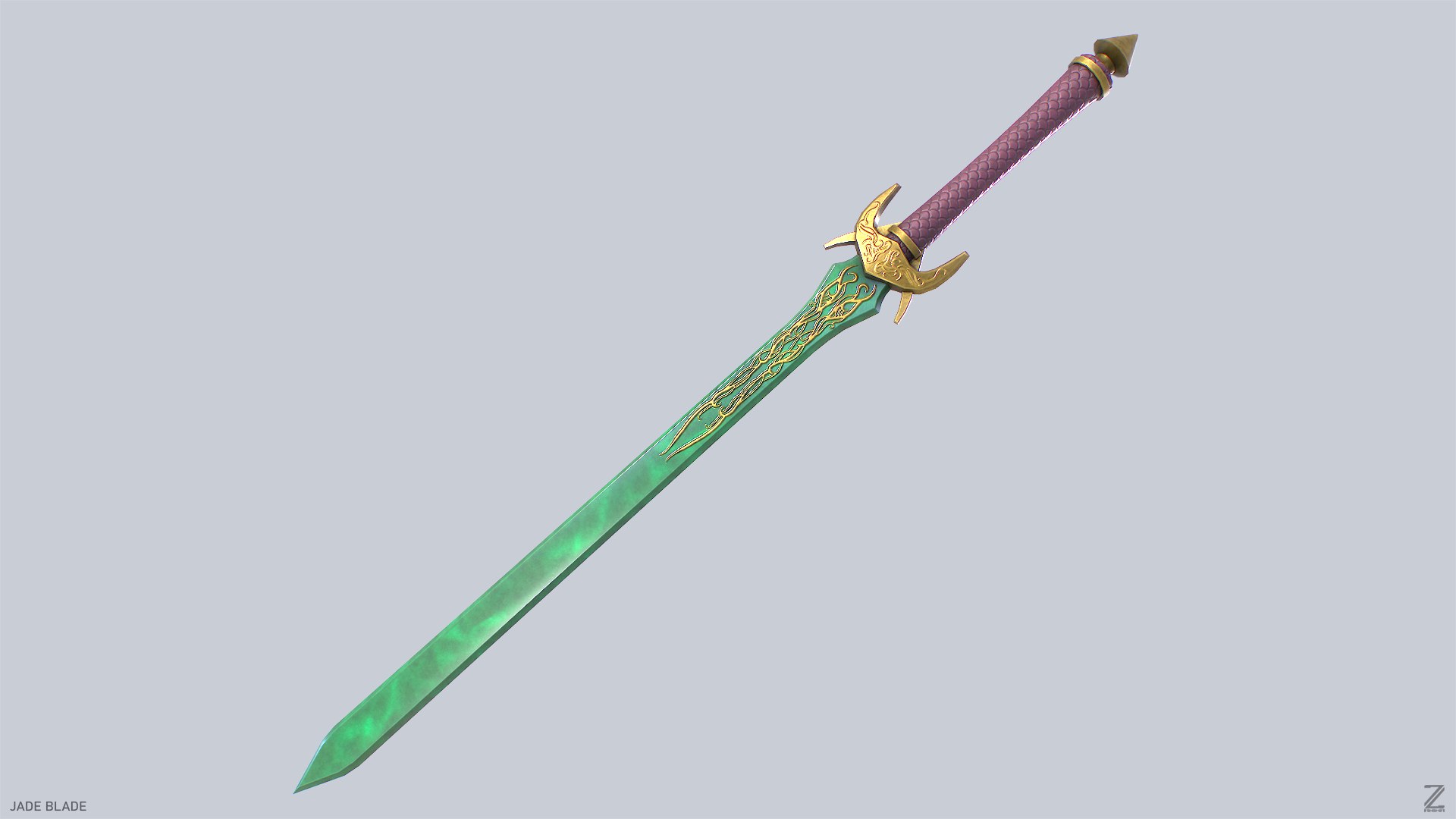 3D Jade Blade Collection - TurboSquid 2417636