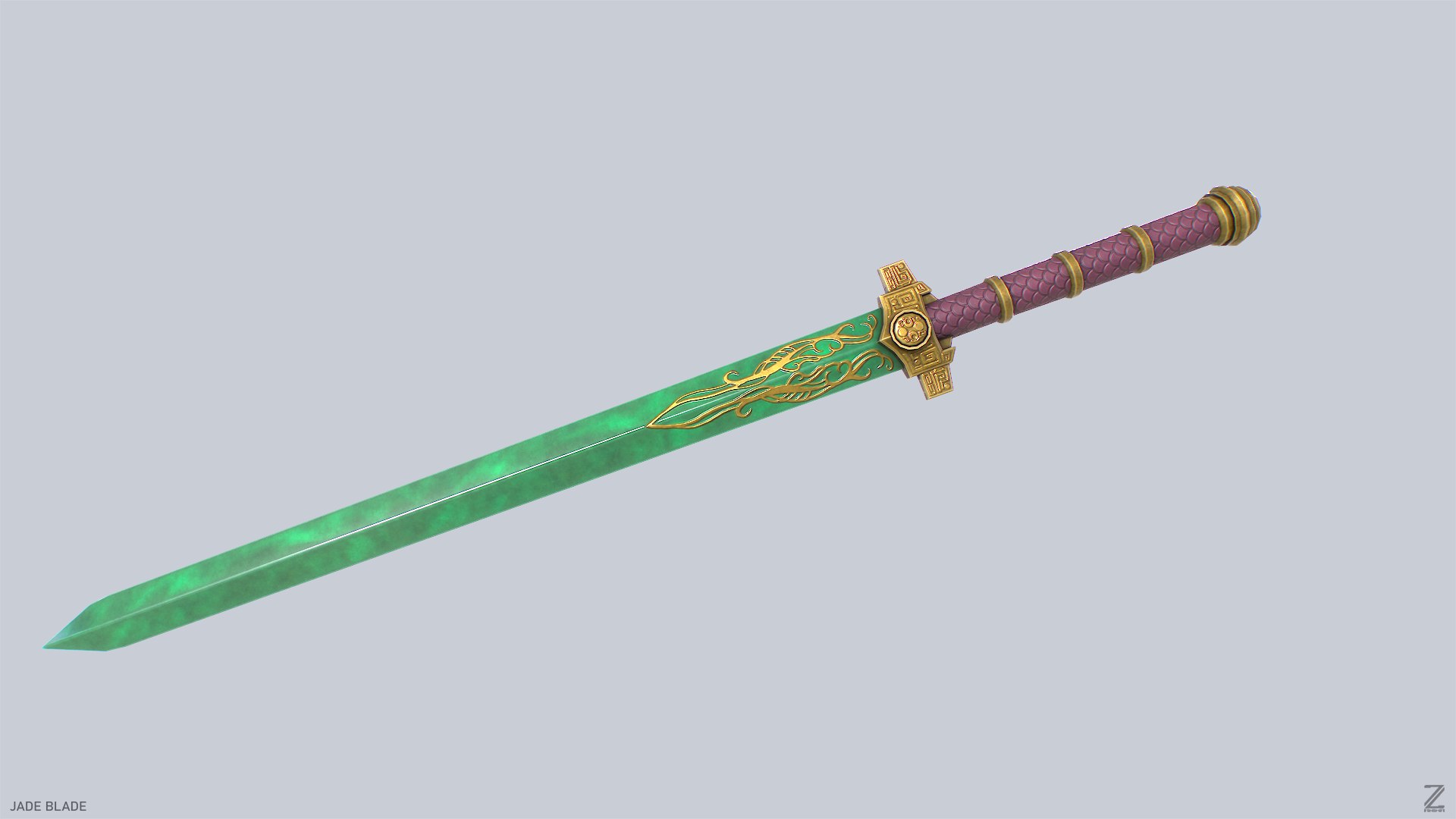 3D Jade Blade Collection - TurboSquid 2417636