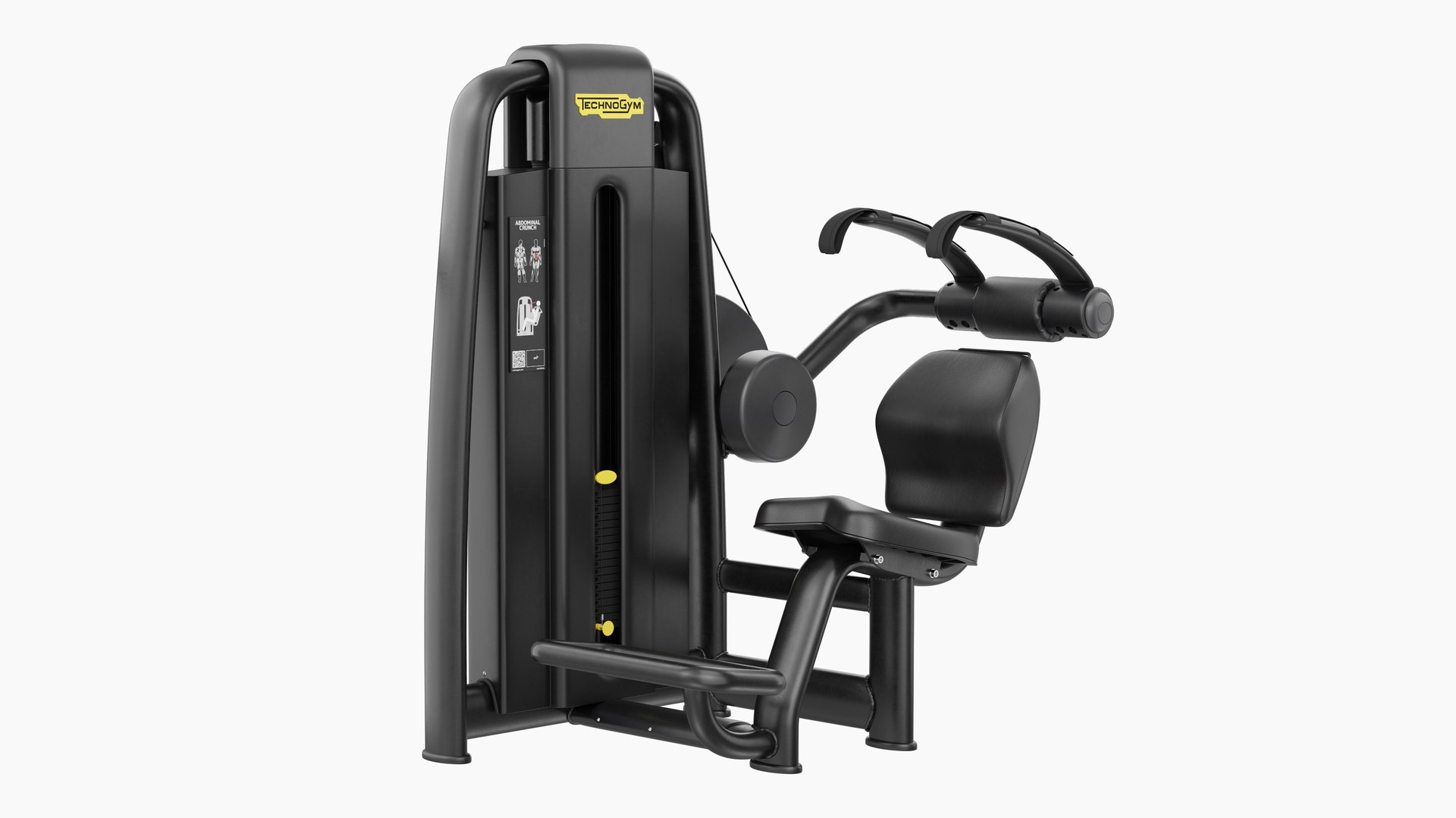 Technogym Selection 700 - Abdominal Crunch 3D Model - TurboSquid 2232933