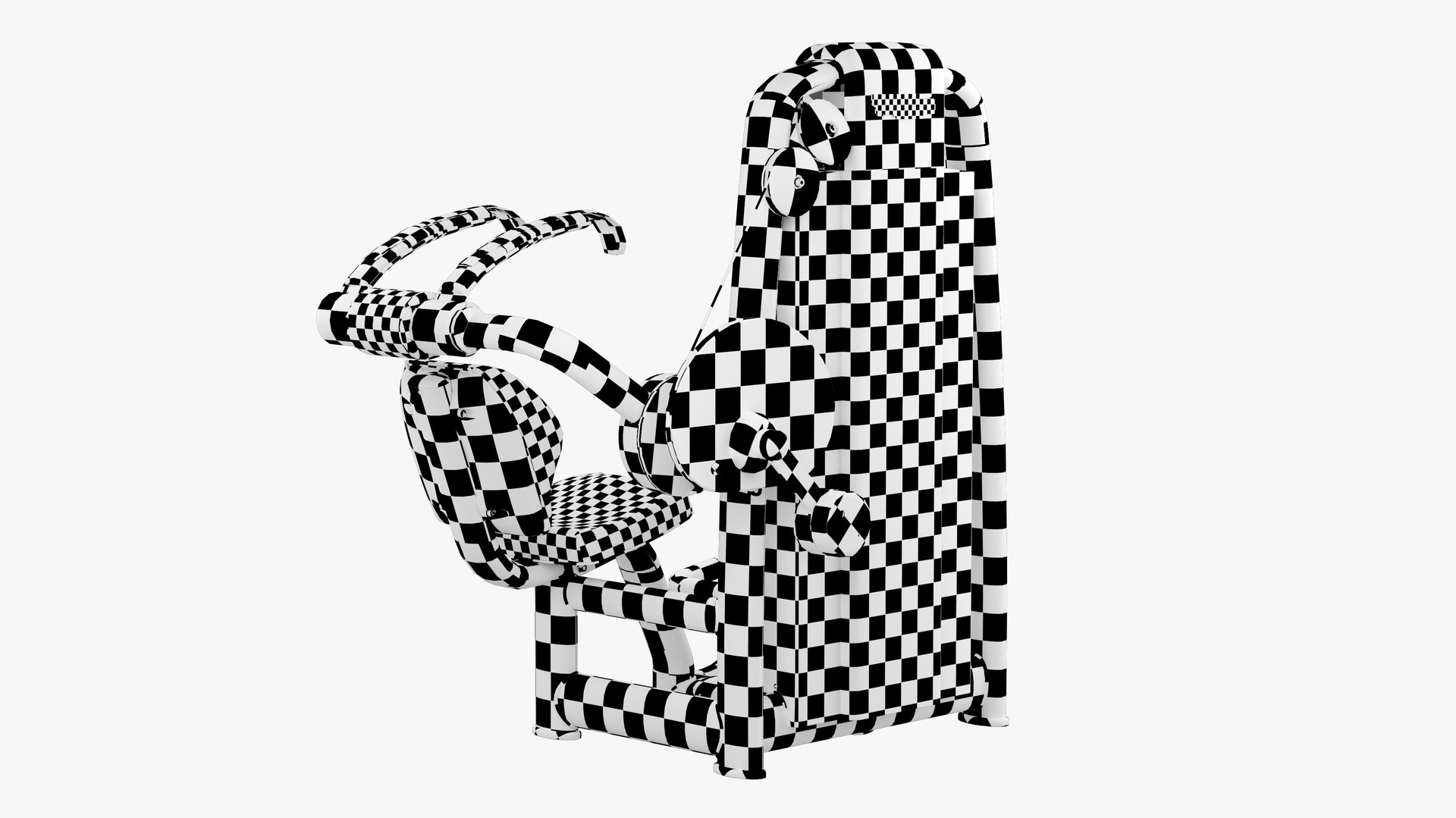 Technogym Selection 700 - Abdominal Crunch 3D Model - TurboSquid 2232933