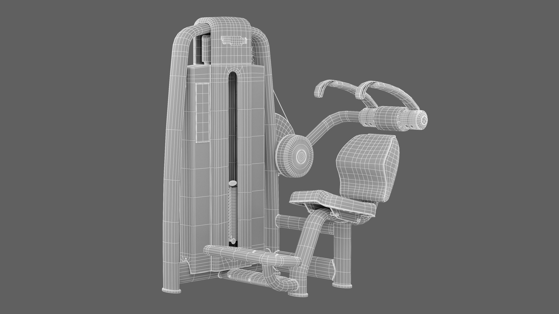 Technogym Selection 700 - Abdominal Crunch 3D Model - TurboSquid 2232933