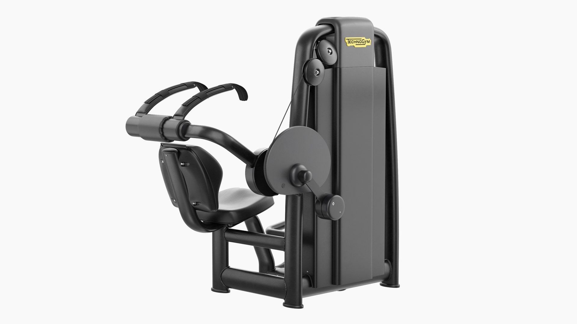 Technogym Selection 700 - Abdominal Crunch 3D Model - TurboSquid 2232933