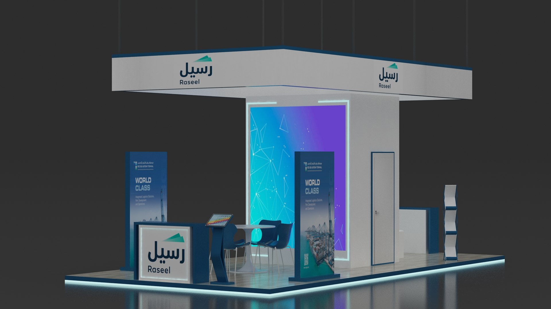 3D 8x4 Open Booth Idea Model - TurboSquid 2283625