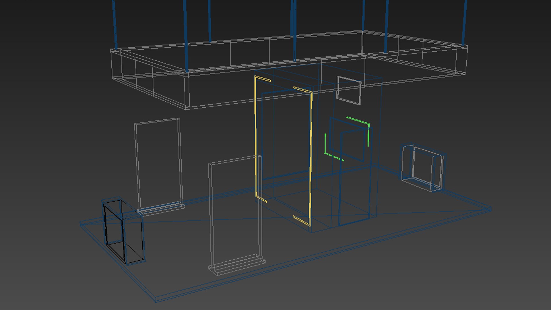 3D 8x4 Open Booth Idea Model - TurboSquid 2283625