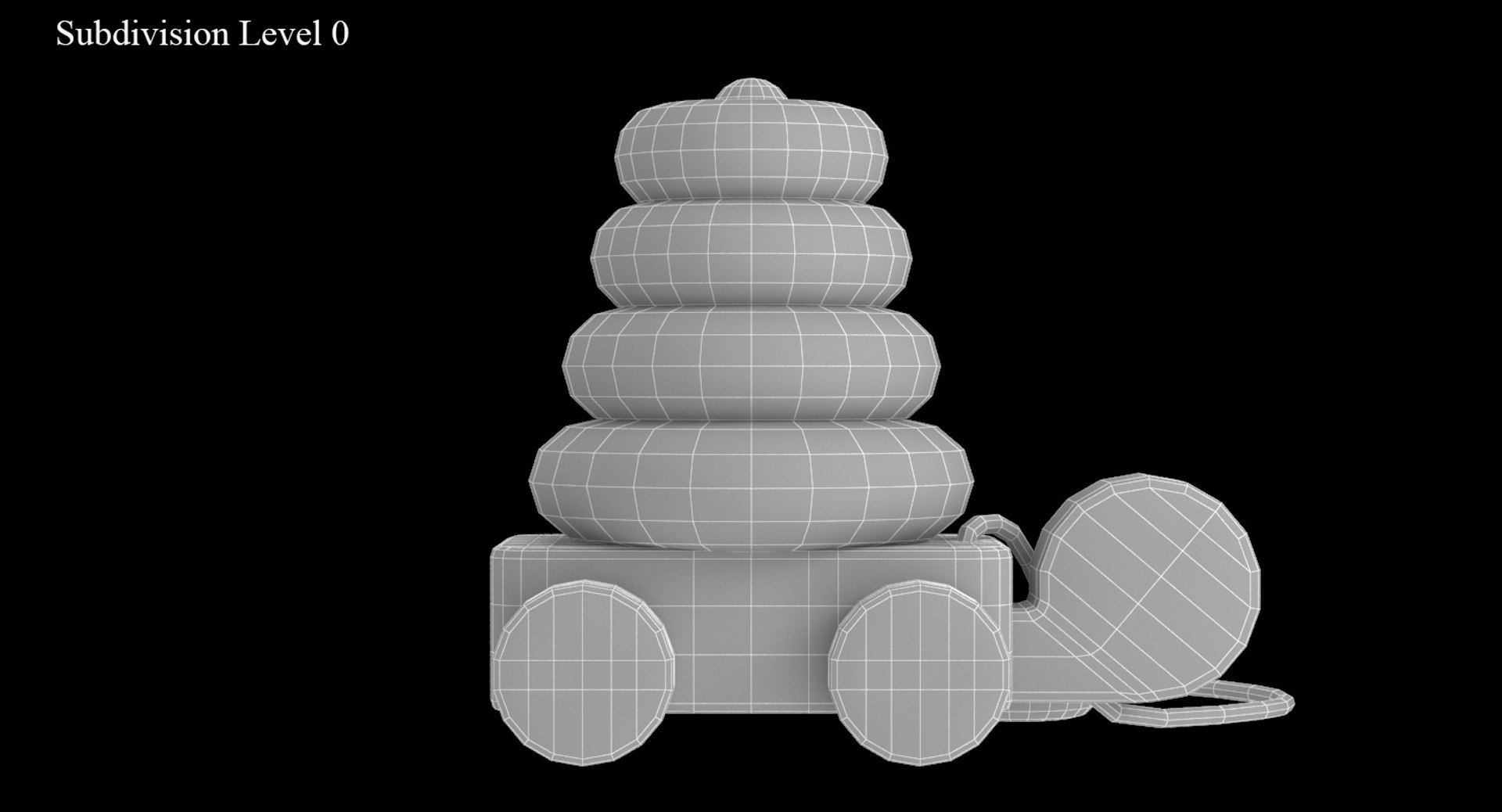 Toy Pyramid-turtle 3D Model - TurboSquid 1178212