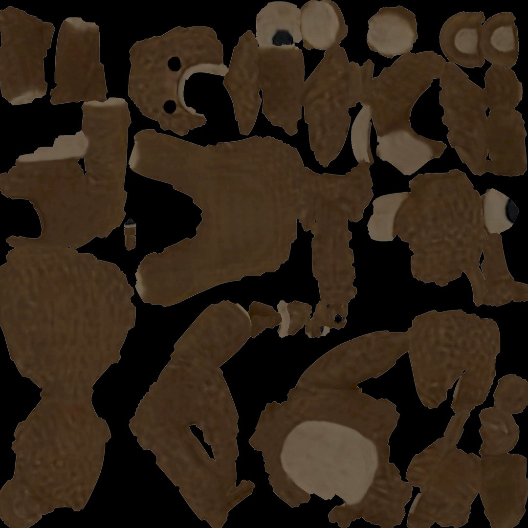 4 Teddy Bear 3D Model - TurboSquid 2329499