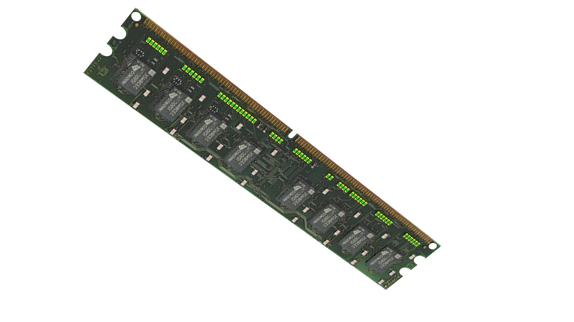 3D model DDR4 SDRAM Memory Module - TurboSquid 1768698
