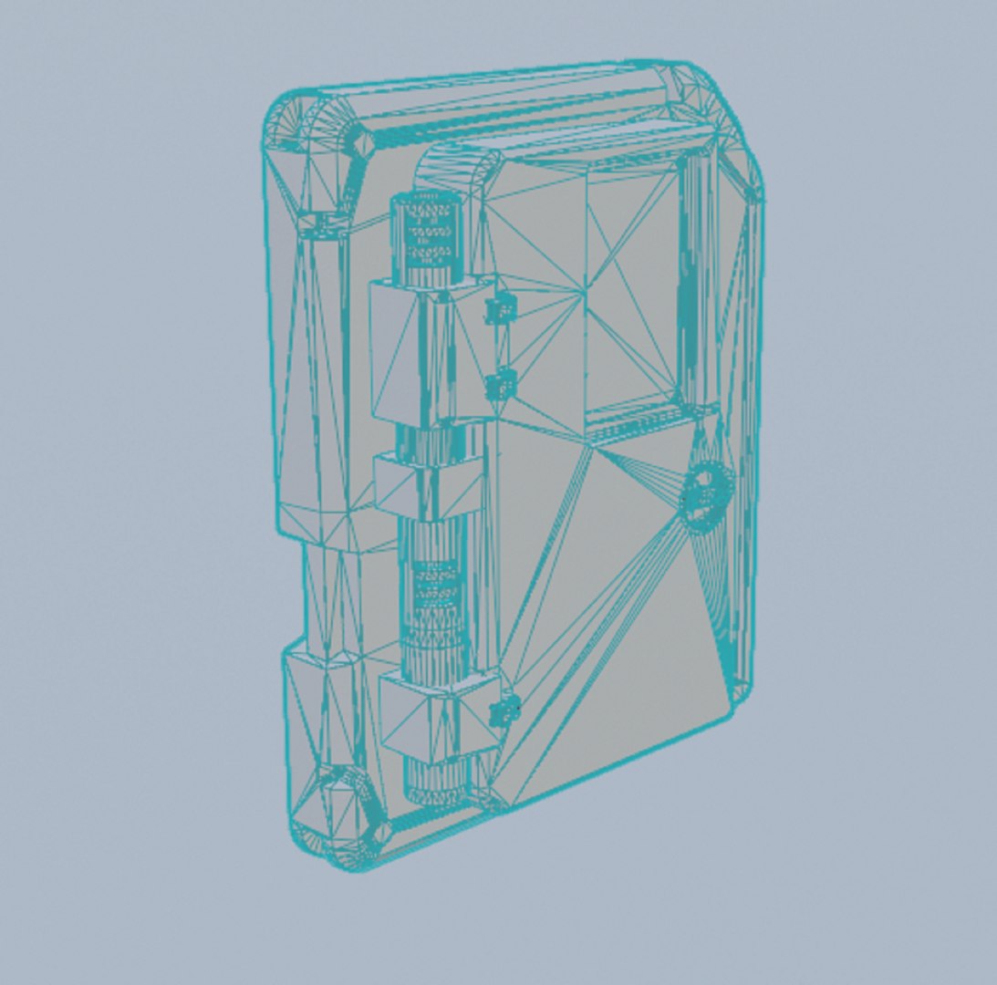 Sci-fi Door Low-poly 3D Model - TurboSquid 1857940