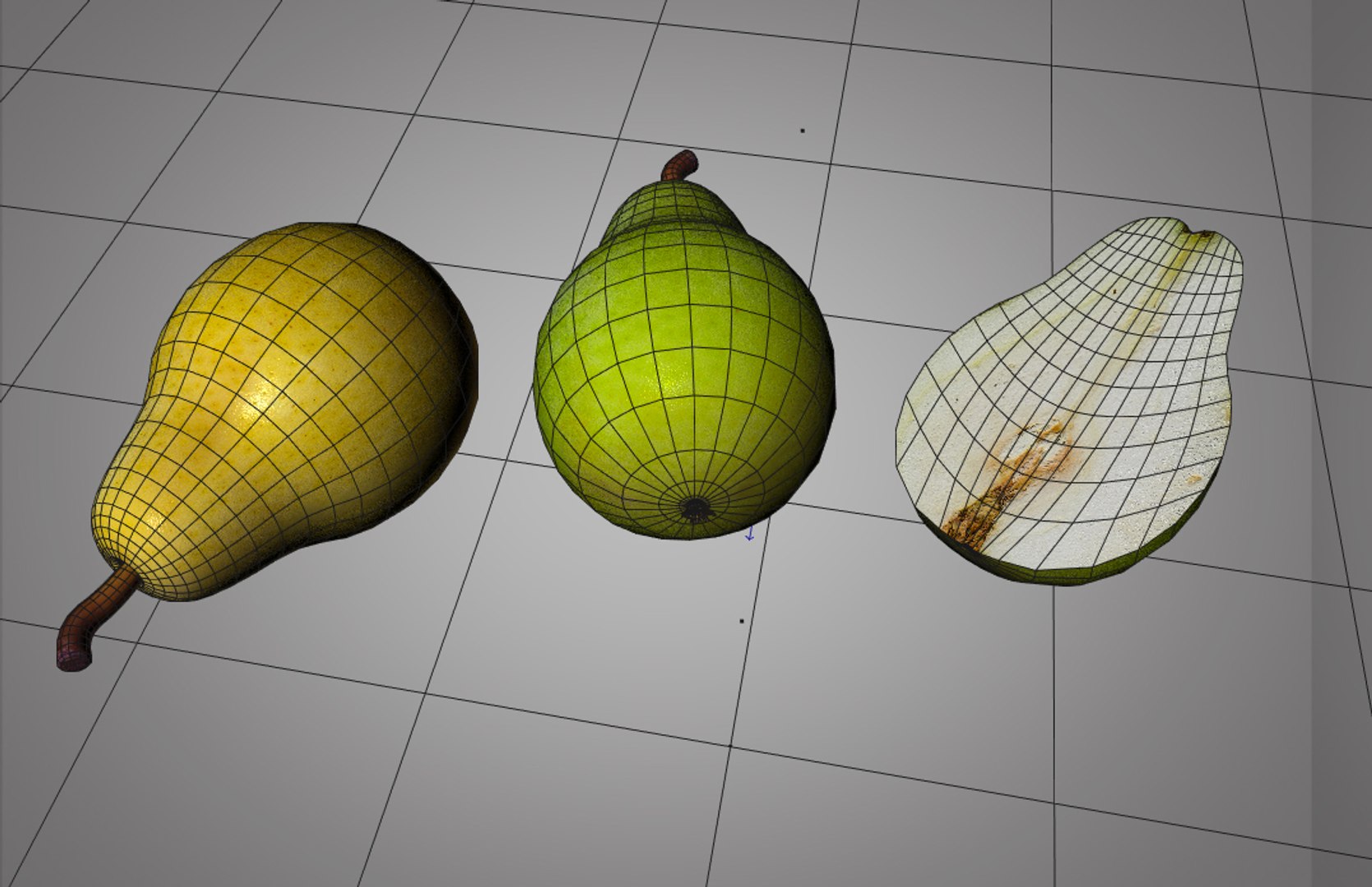 Fruits 3D Model - TurboSquid 1541694