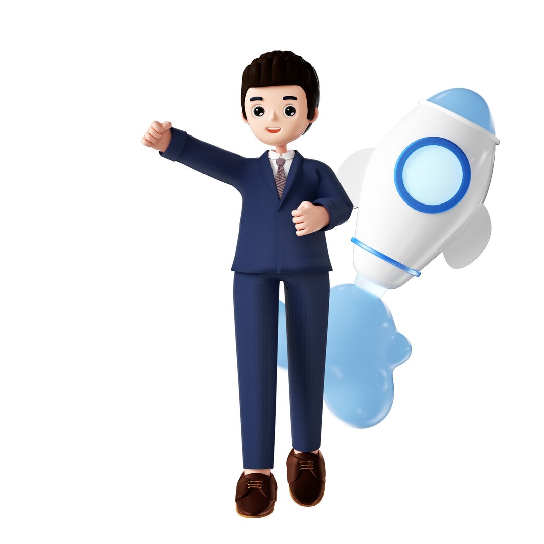 C4D Business Character 3D 3D Model - TurboSquid 2105212