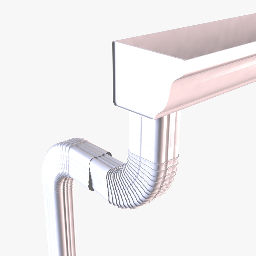 3D gutter - TurboSquid 1815810