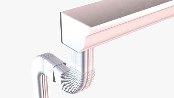 3D gutter - TurboSquid 1815810