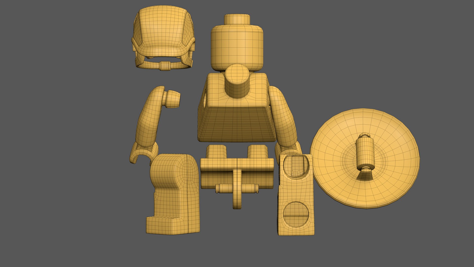 Lego Figure Captain America Cinematic Character 3D - TurboSquid 1975926