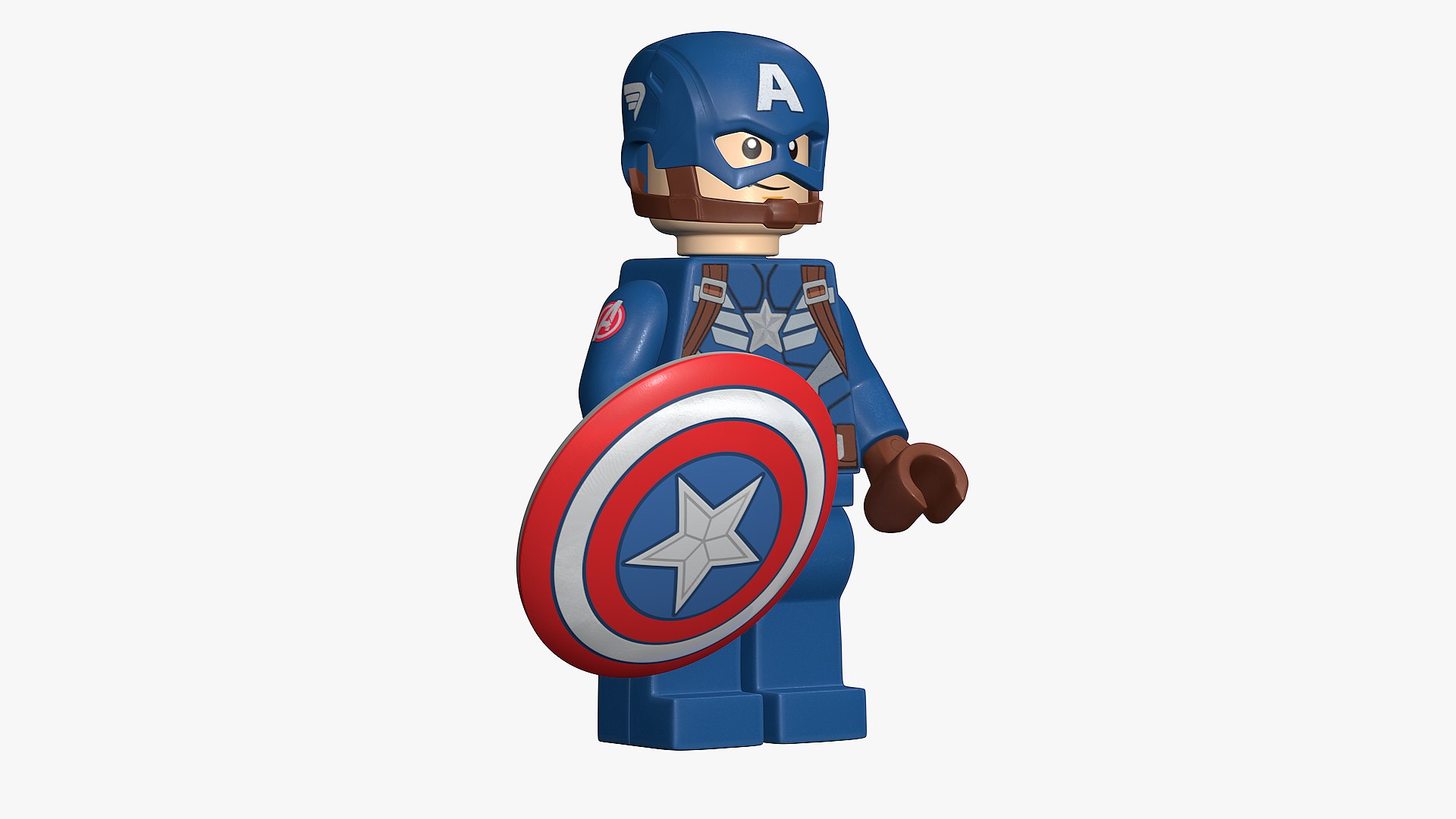 Lego Figure Captain America Cinematic Character 3D - TurboSquid 1975926