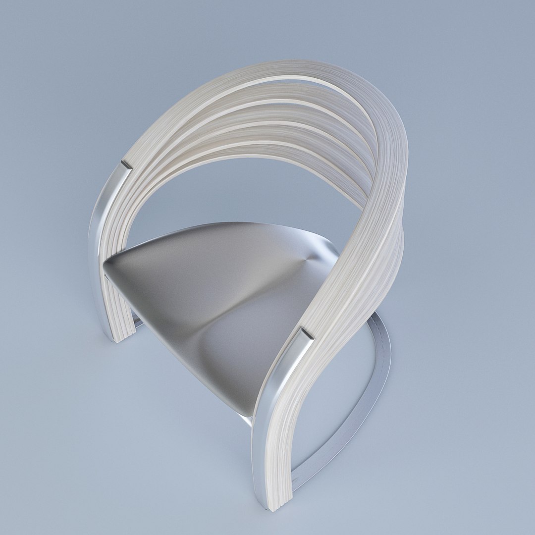 3D Modern Chair - TurboSquid 1410600