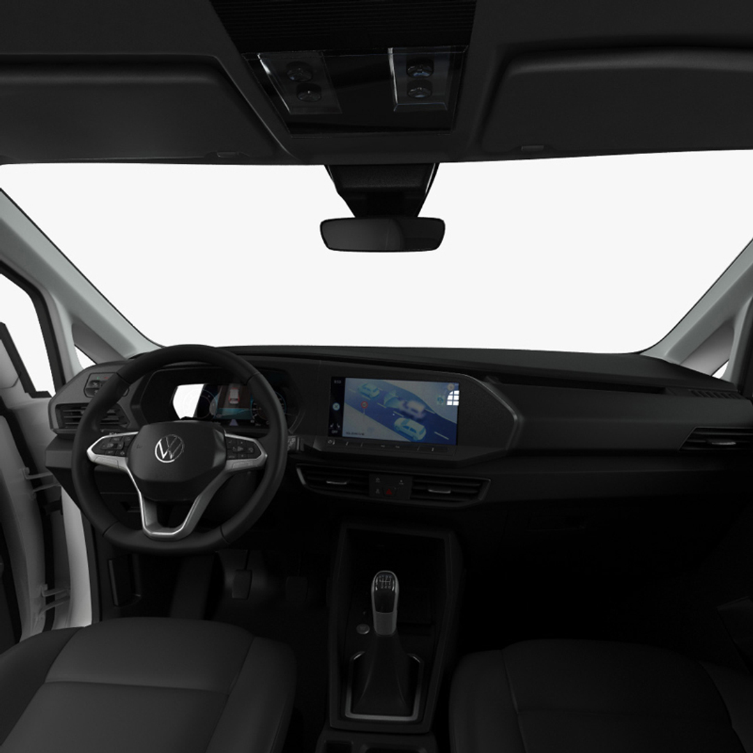 Volkswagen Caddy Furgon z wnętrzem centrali 2022 Model 3D - TurboSquid ...