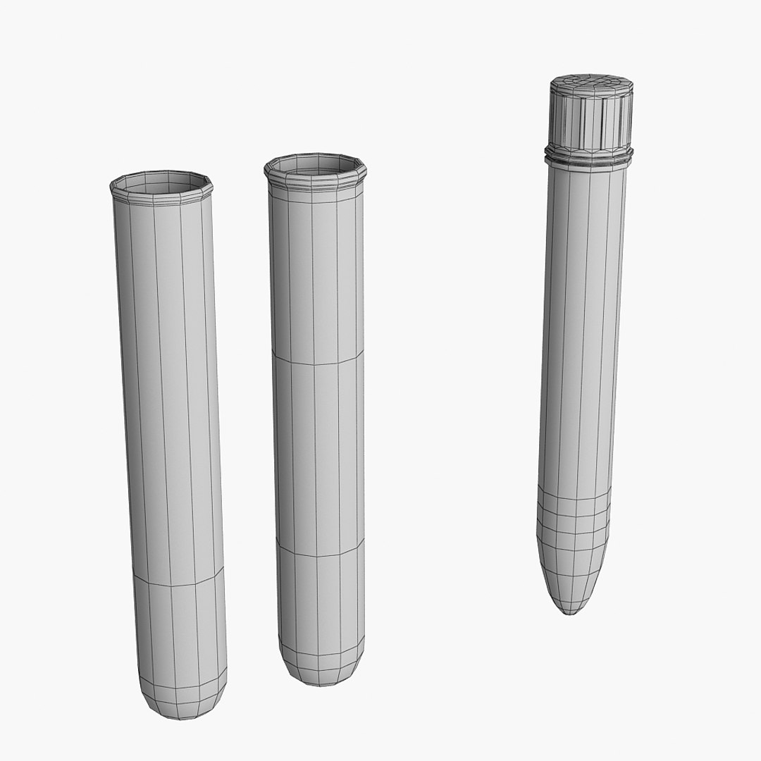 3d Model Set Lab Glassware Beakers
