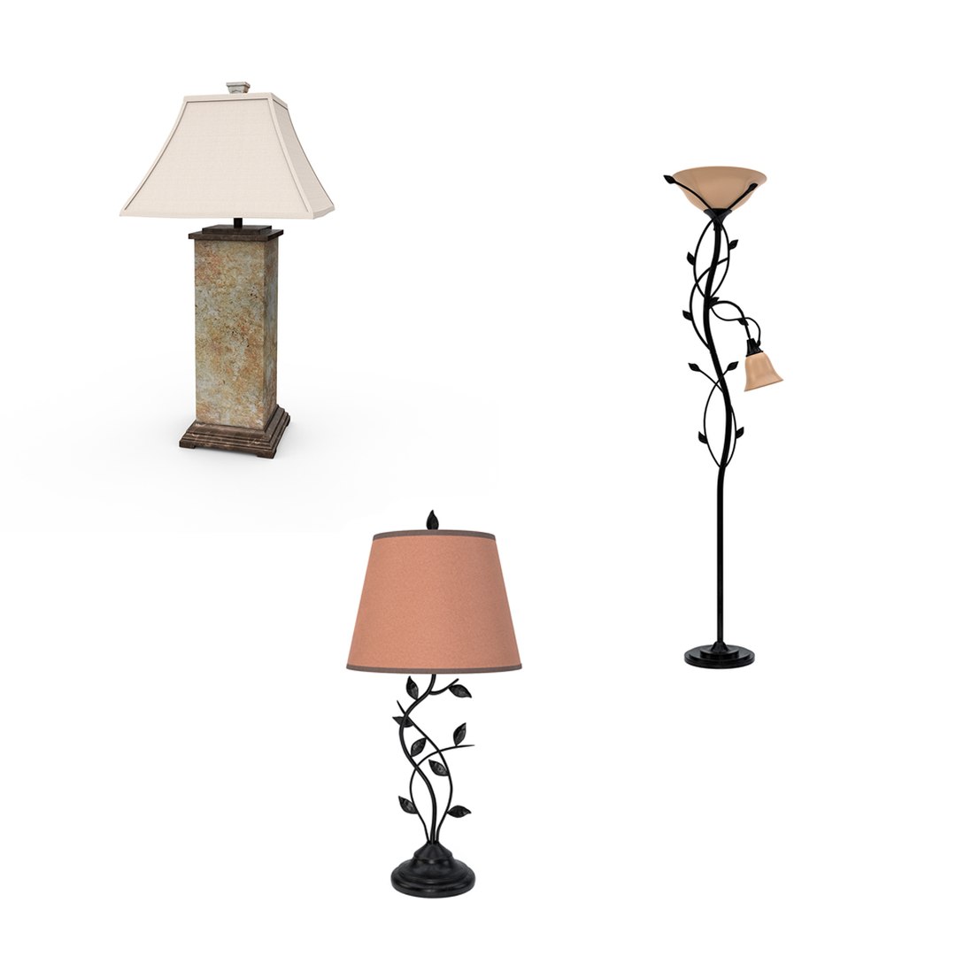Lamp Realistic 3D Model - TurboSquid 1334990